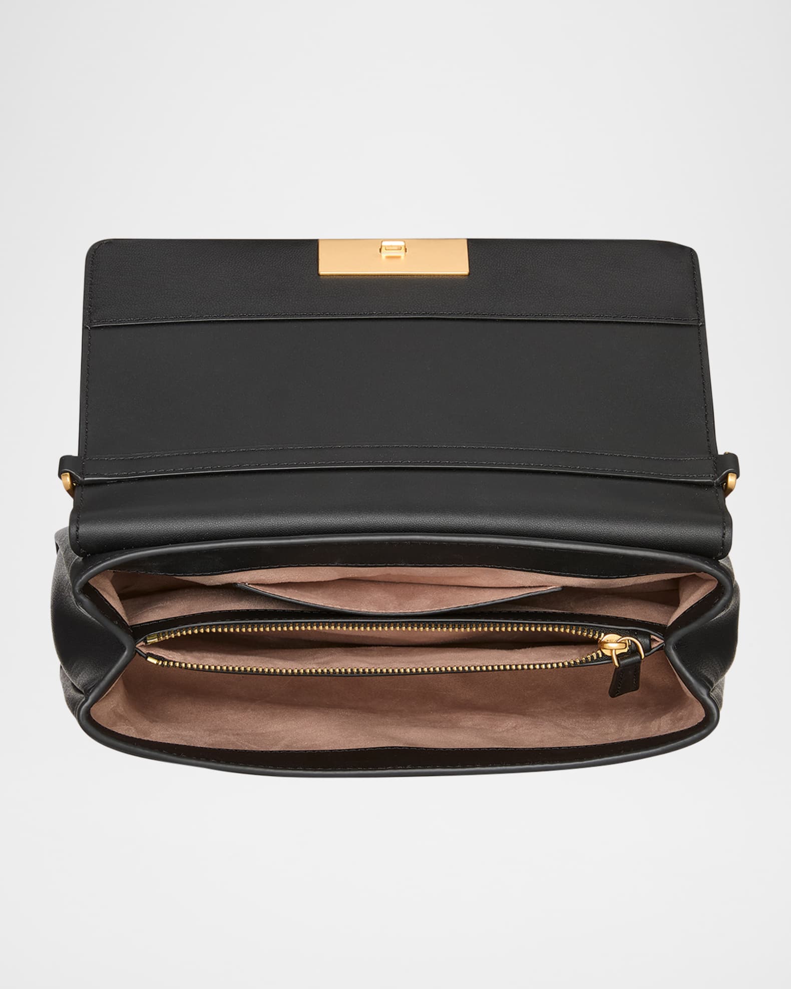 kate spade new york grace lock embellished leather clutch bag | Neiman ...