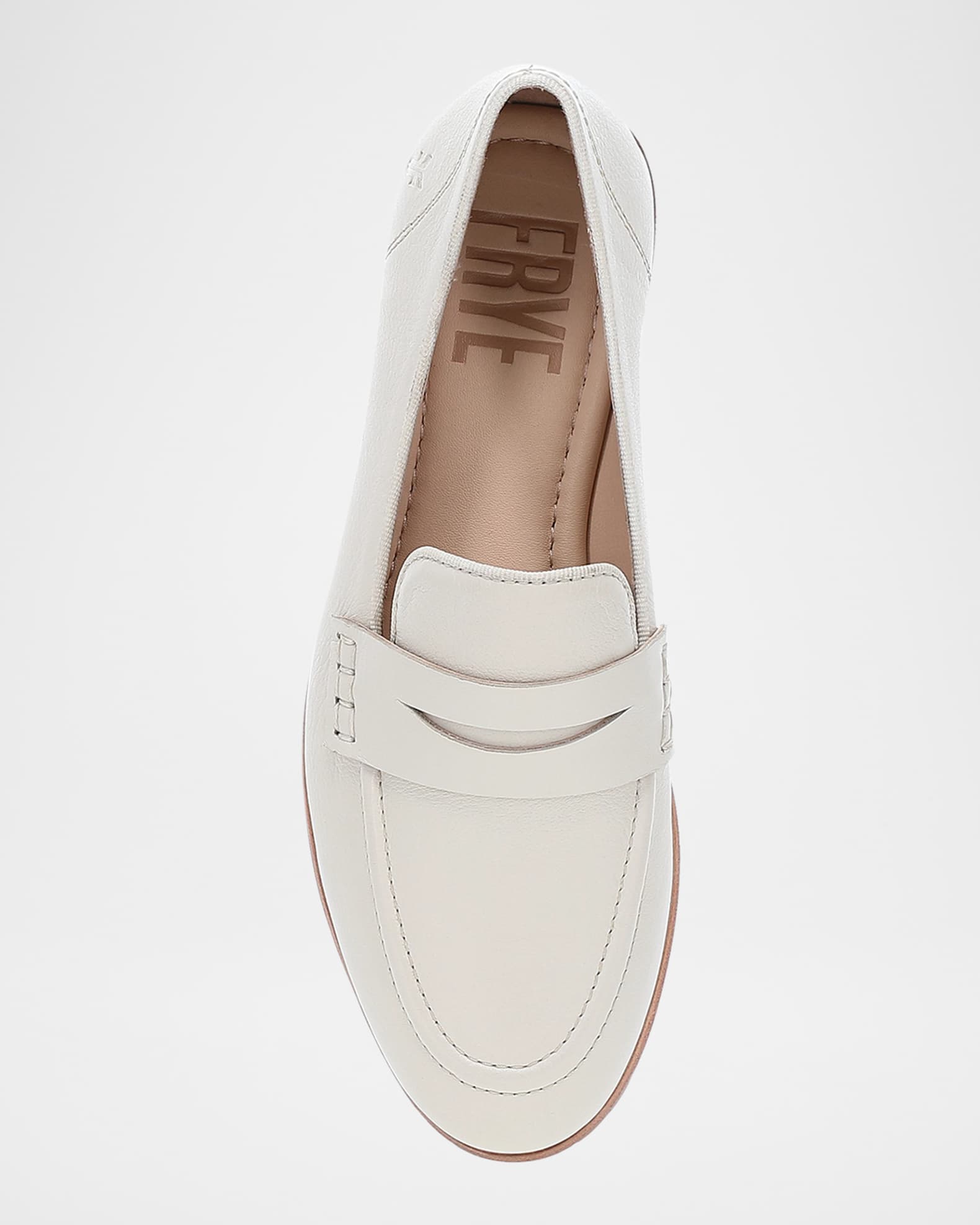 Frye Faith Leather Classic Penny Loafers | Neiman Marcus