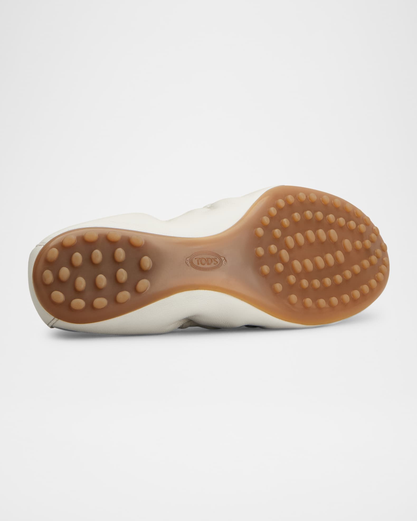 Tod's Cosmo Rings Leather Ballerina Flats | Neiman Marcus