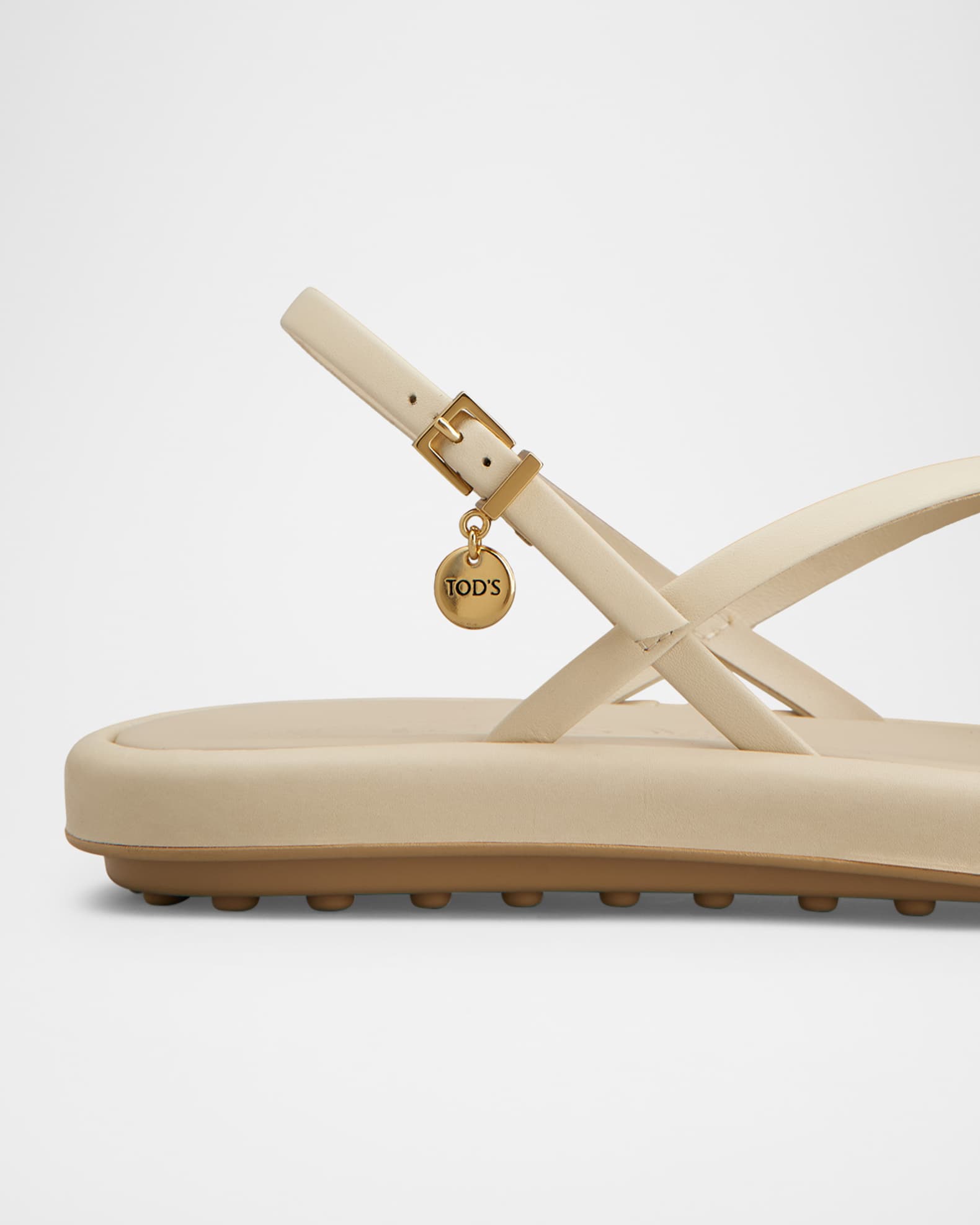 Tod's Multi-Strap Leather Toe-Loop Sandals | Neiman Marcus