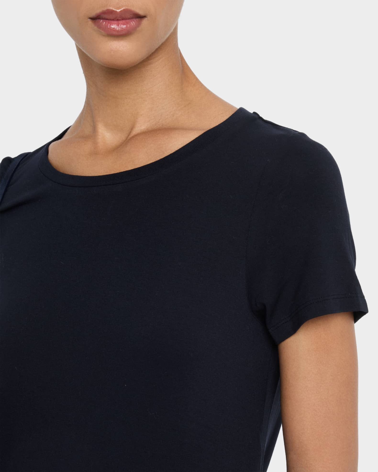 Majestic Filatures Soft Touch Short-Sleeve Crewneck Tee | Neiman Marcus