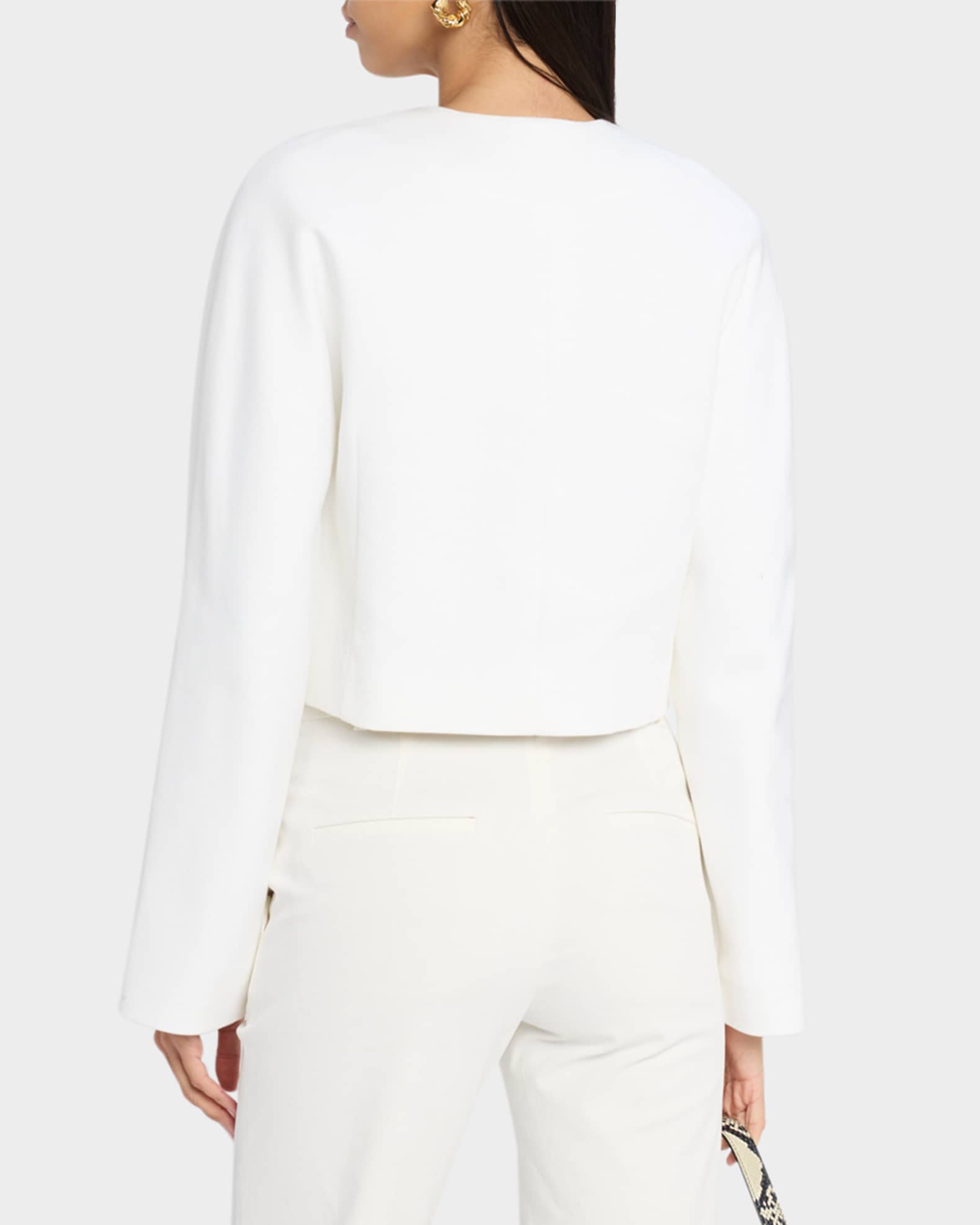 Vince Collarless Jacket | Neiman Marcus
