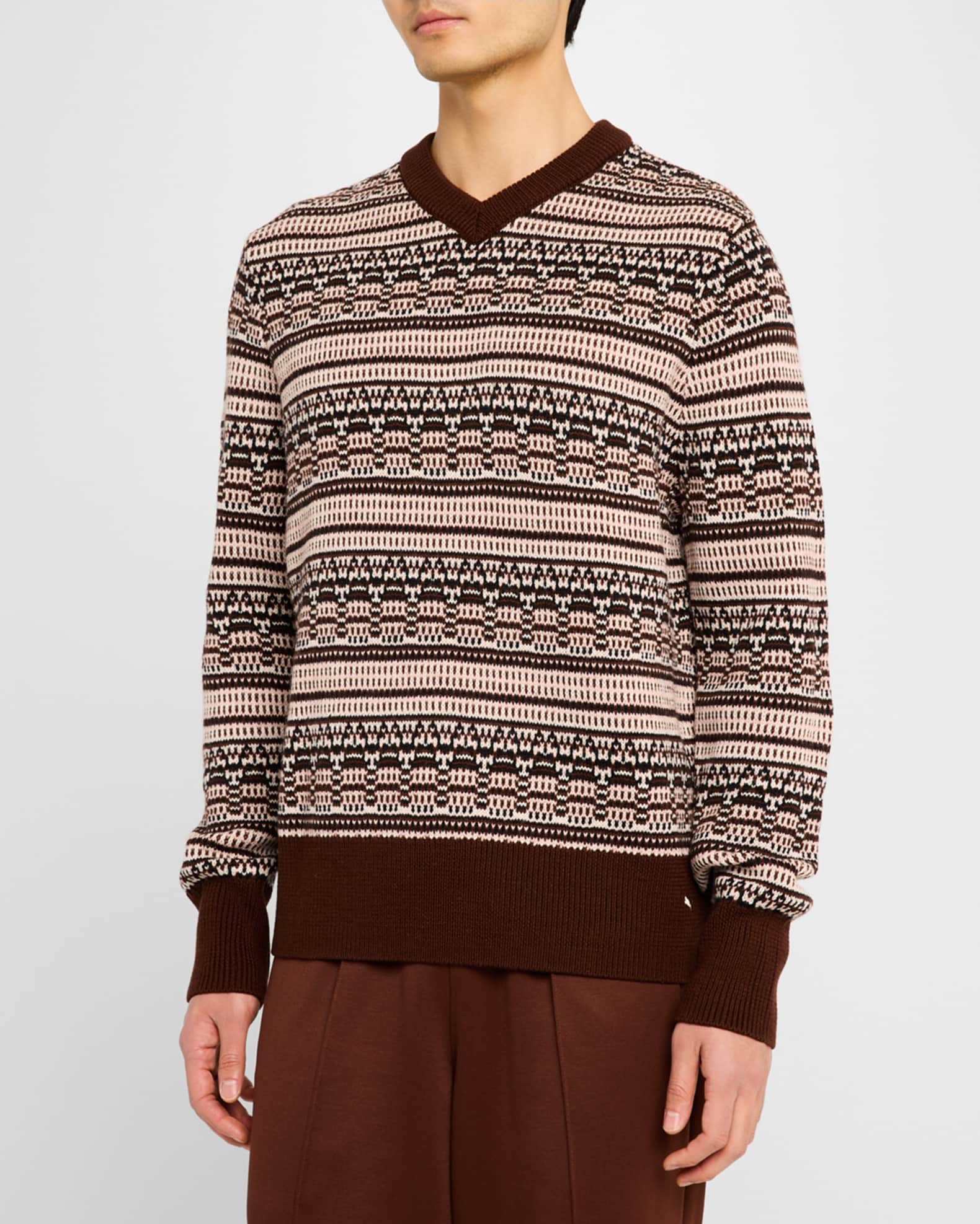 Puma x The Brooklyn Circus Men's V-Neck Sweater | Neiman Marcus