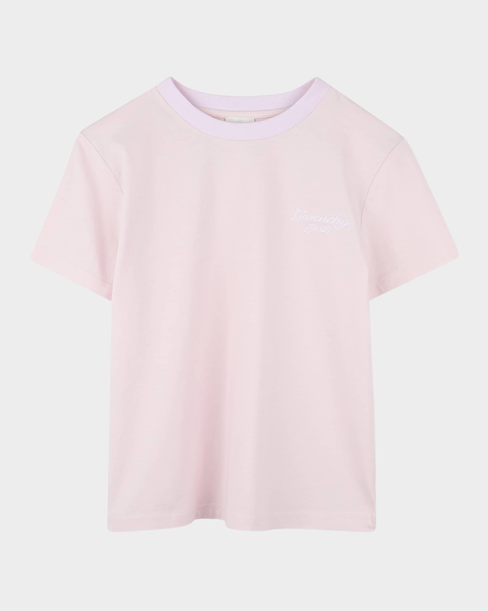 Givenchy Girl's Script Logo-Print T-Shirt, Size 4-6 | Neiman Marcus