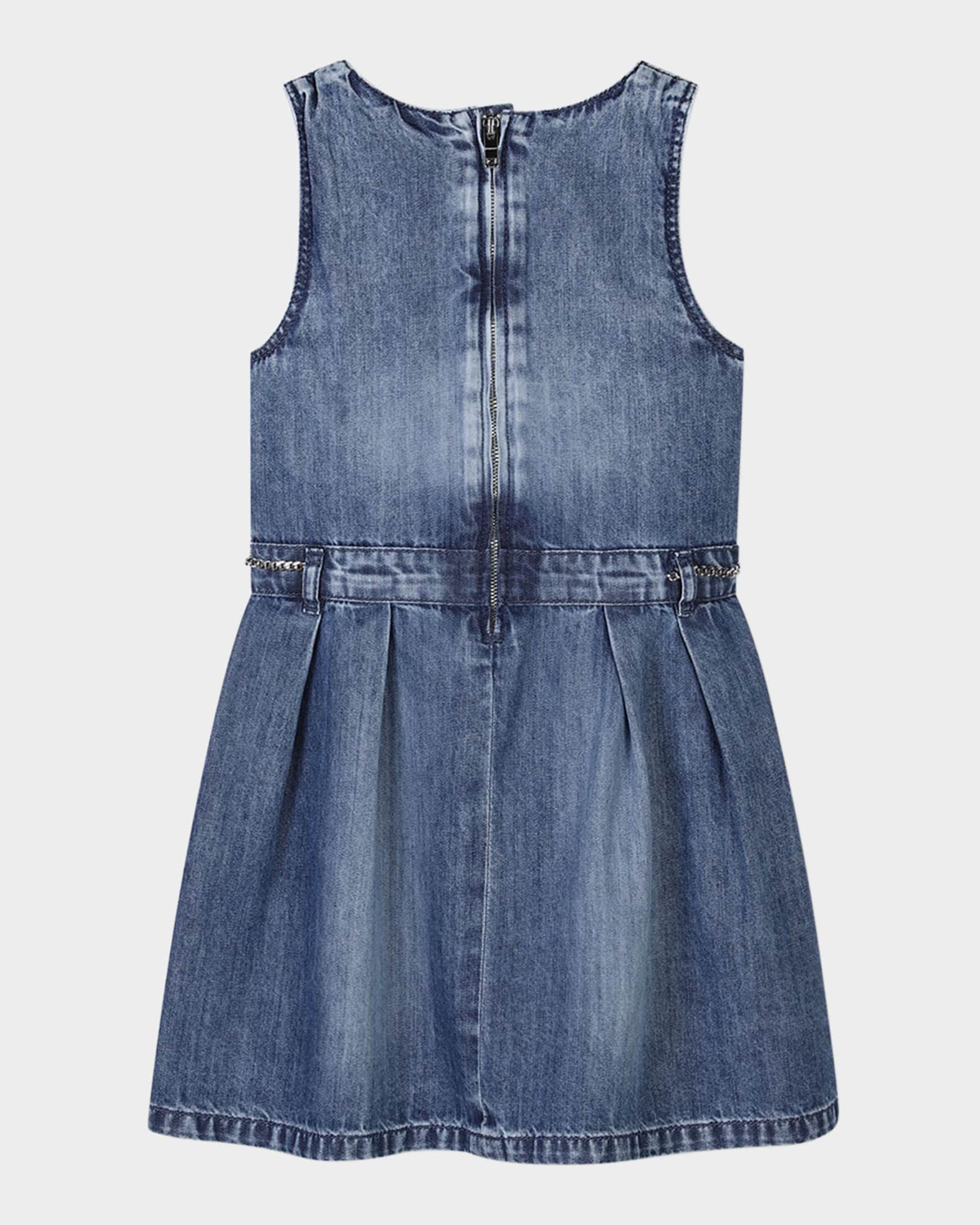 Girl's Denim Dress | Neiman Marcus
