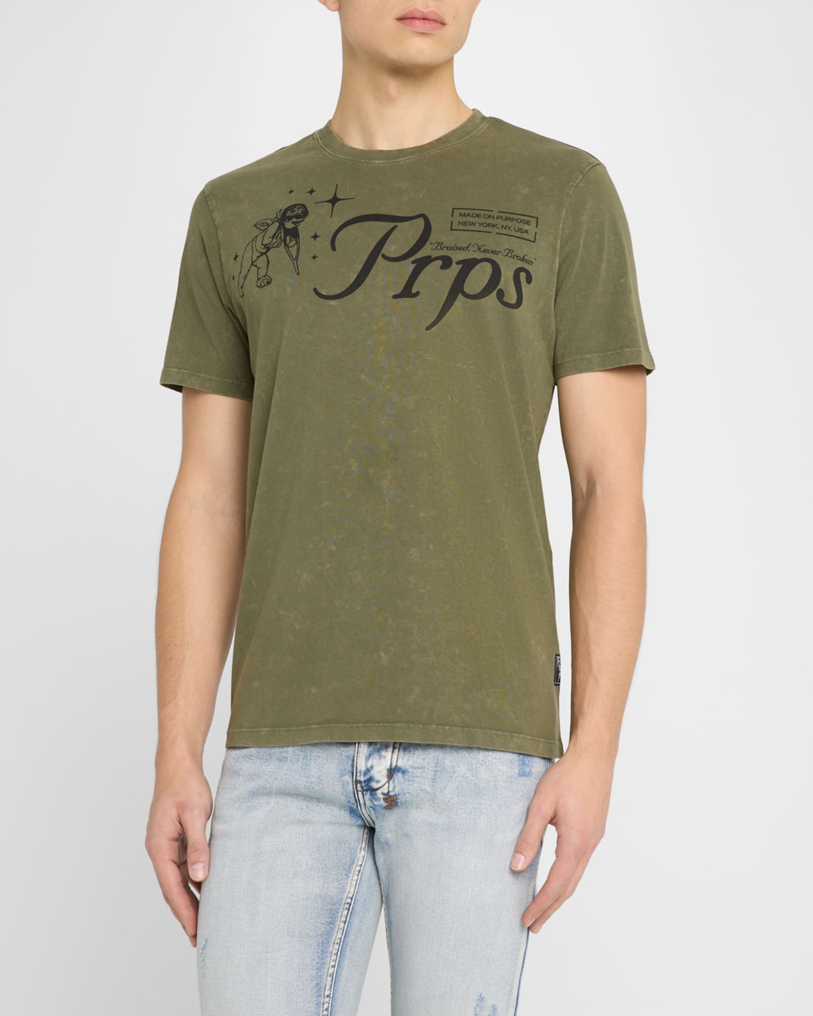 PRPS Men's Mott Typographic T-Shirt | Neiman Marcus