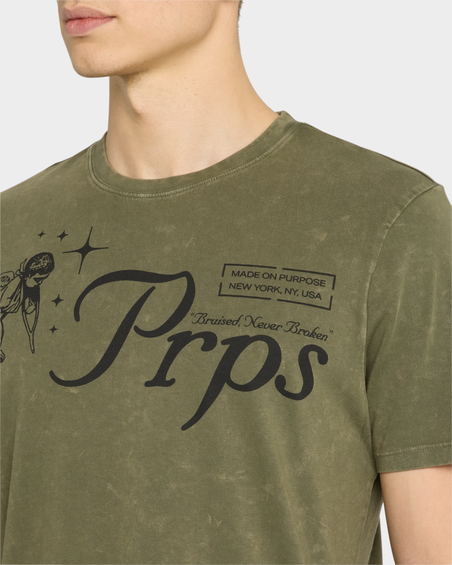 PRPS Men's Mott Typographic T-Shirt | Neiman Marcus