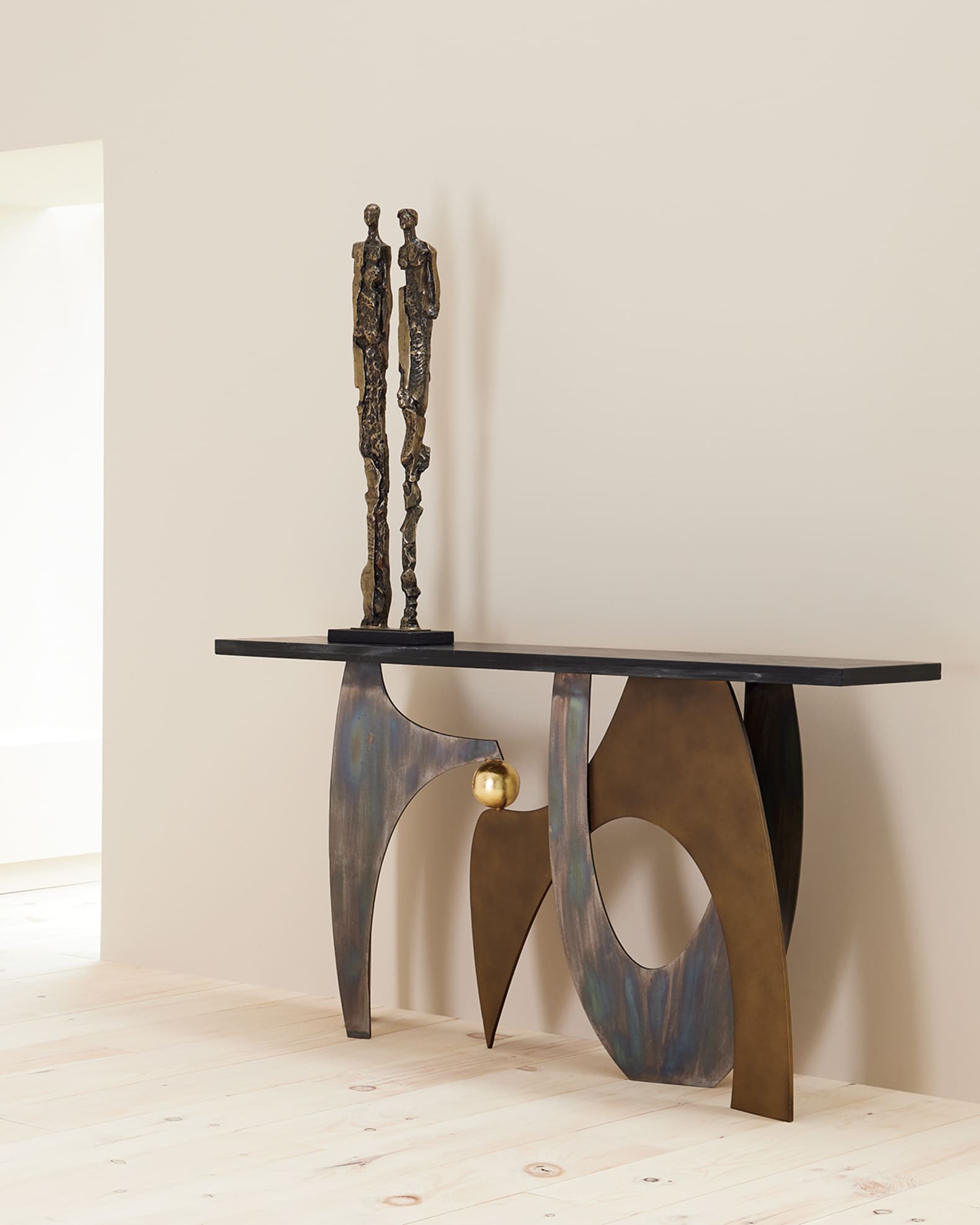Global Views Mobile Console Table | Neiman Marcus