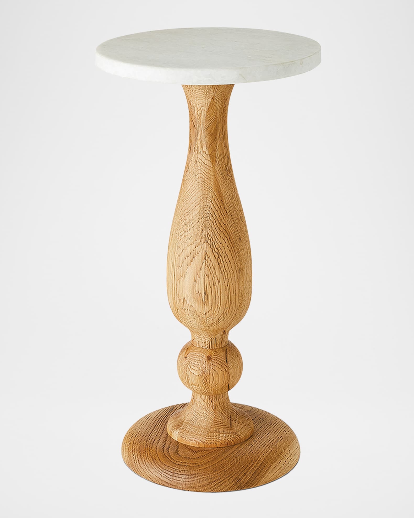 Global Views Vessel 23.5" Side Table, Natural | Neiman Marcus