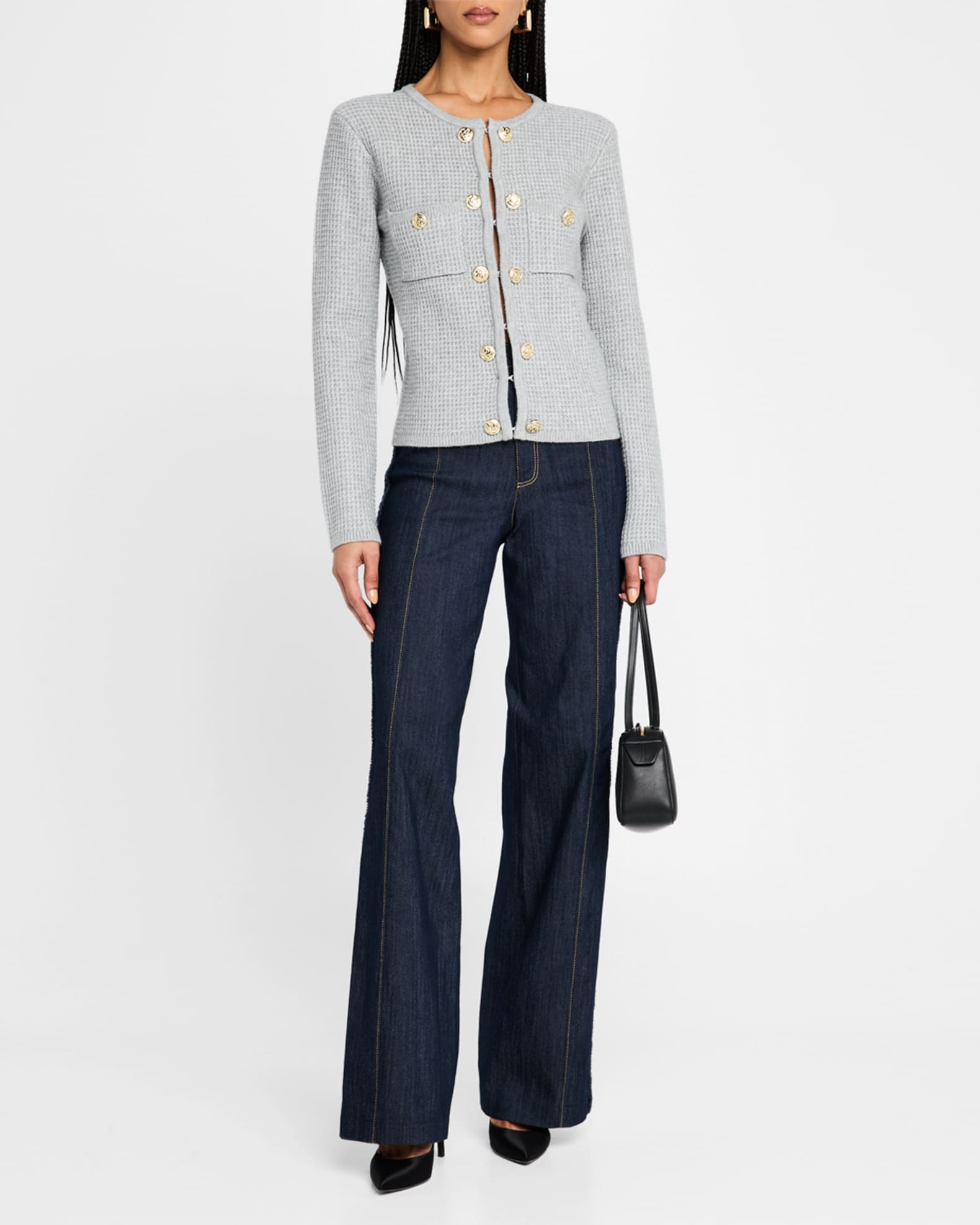 Generation Love Cypress Waffle Cardigan | Neiman Marcus