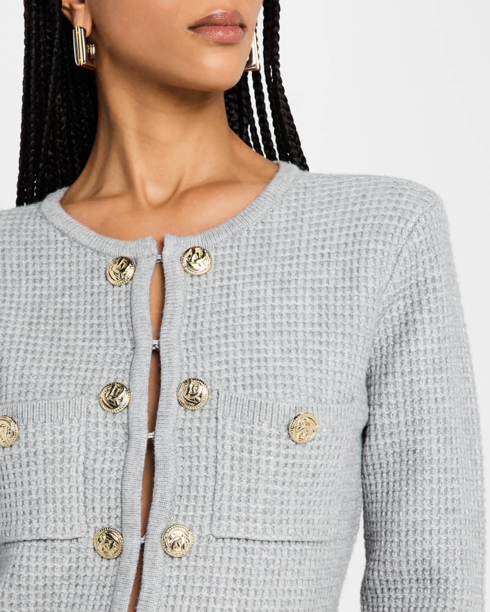 Generation Love Cypress Waffle Cardigan | Neiman Marcus