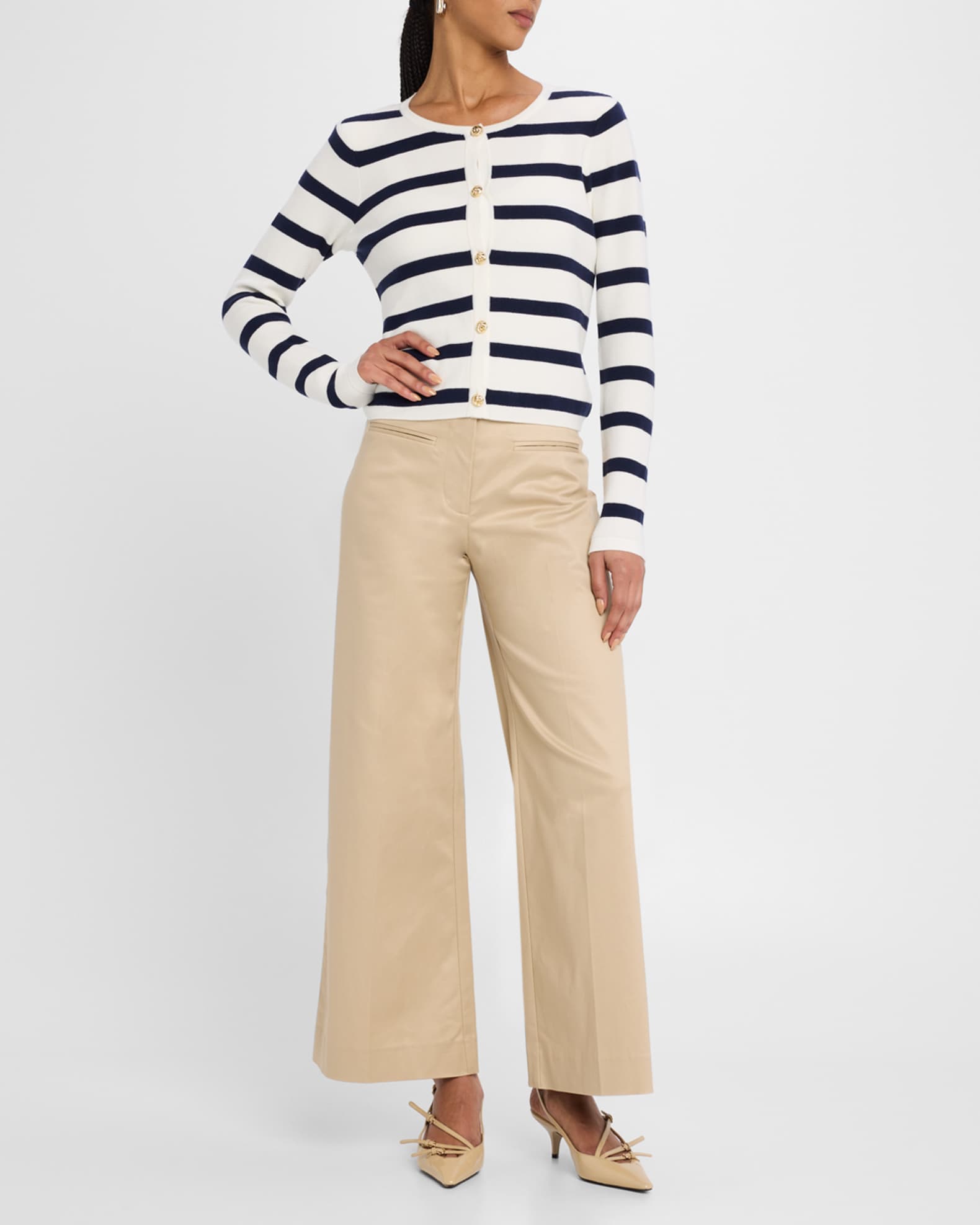 Generation Love Logan Stripe Cardigan | Neiman Marcus