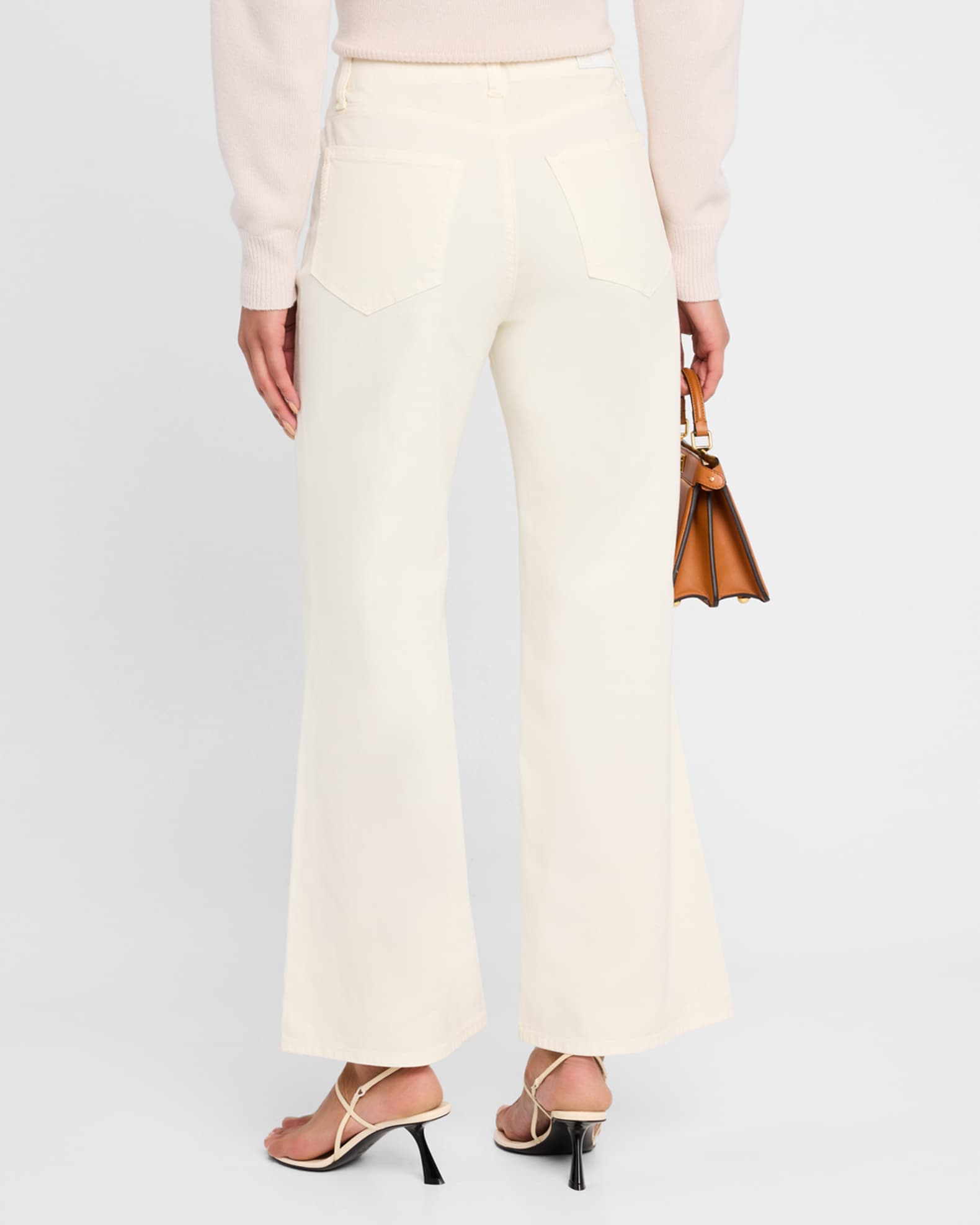 PAIGE Ari Wide-Leg Tie-Waist Jeans | Neiman Marcus