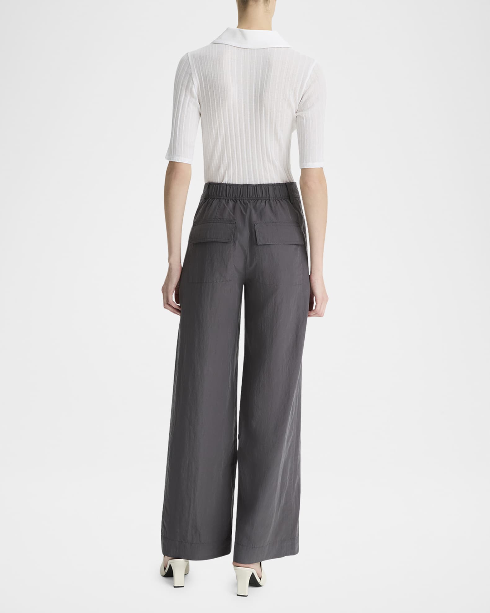 Vince Mid-Rise Utility Pants | Neiman Marcus