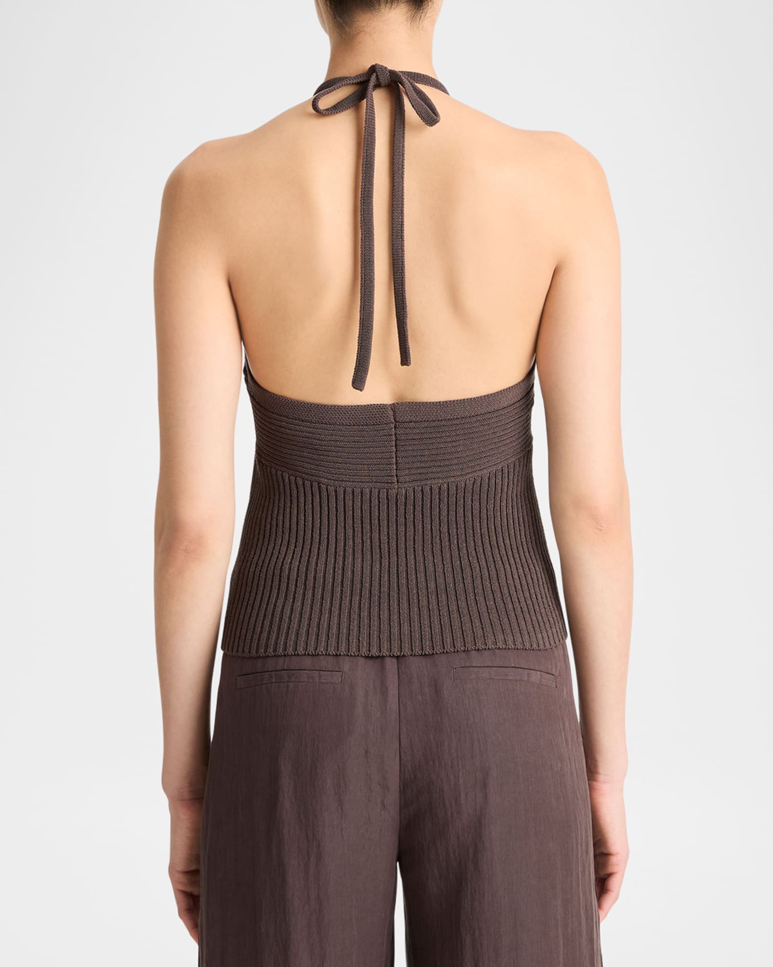Vince Tie Halter Sweater | Neiman Marcus