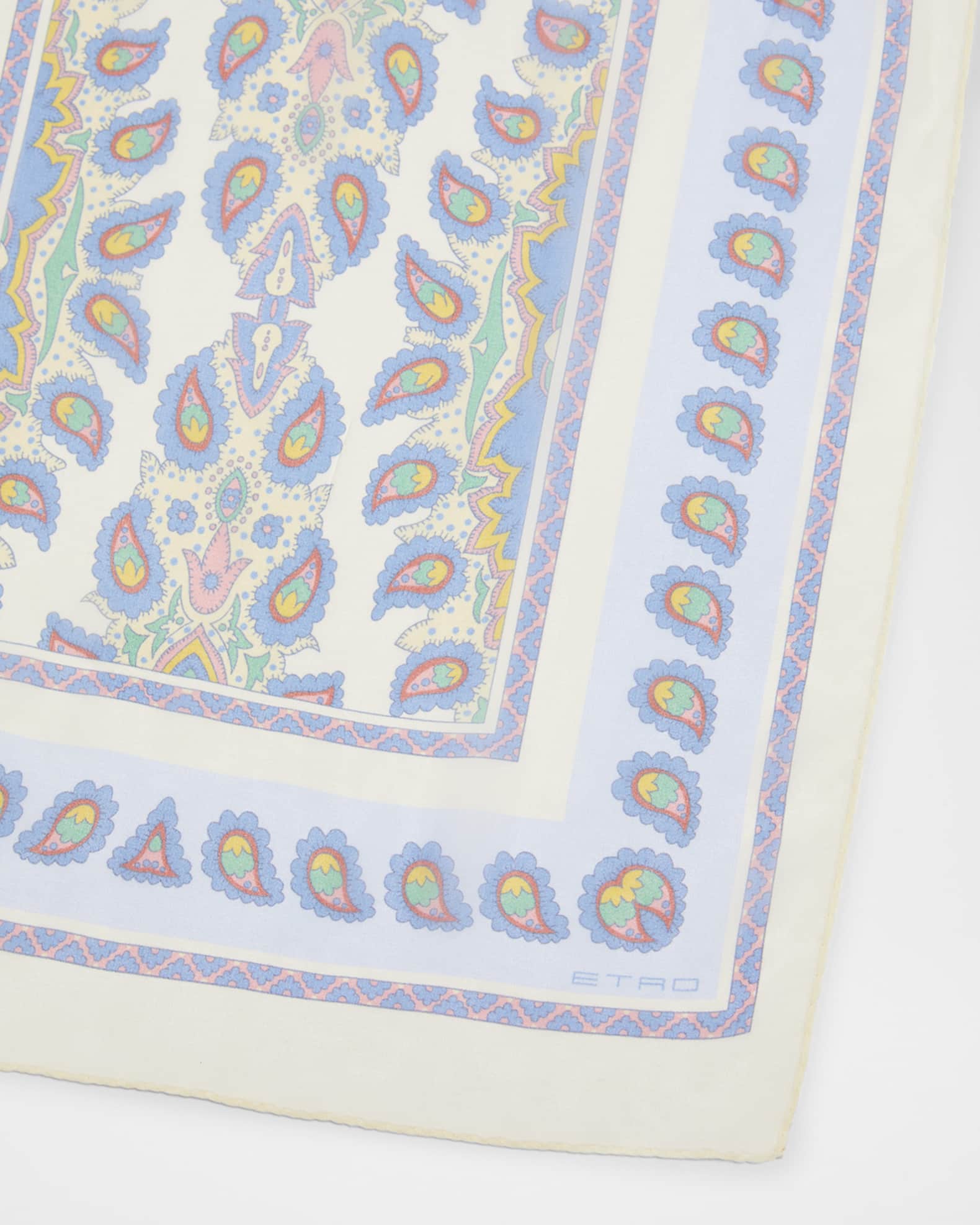 Etro Tosca Paisley-Print Silk Scarf | Neiman Marcus