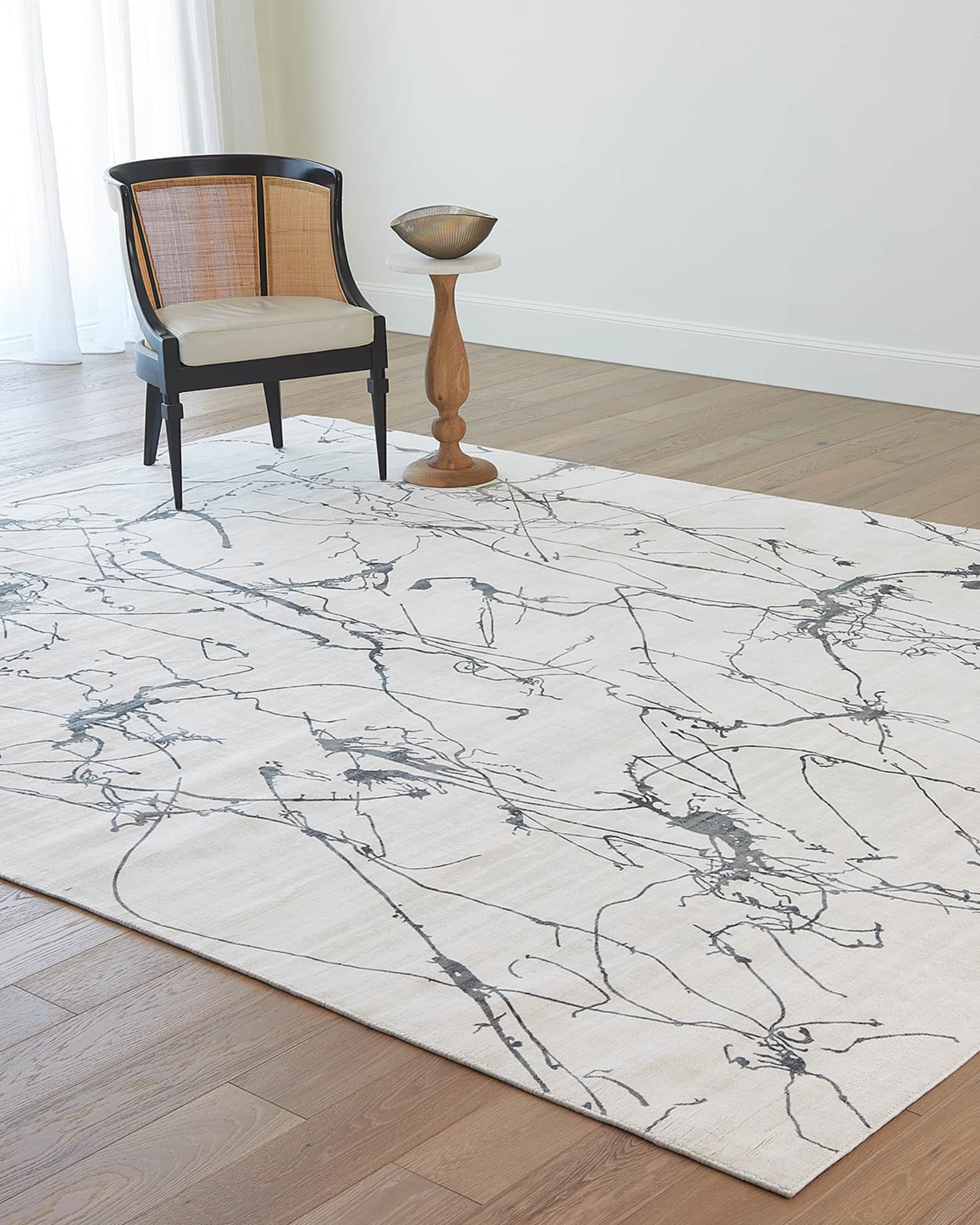 Pure Chaos Hand-Loomed Rug | Neiman Marcus