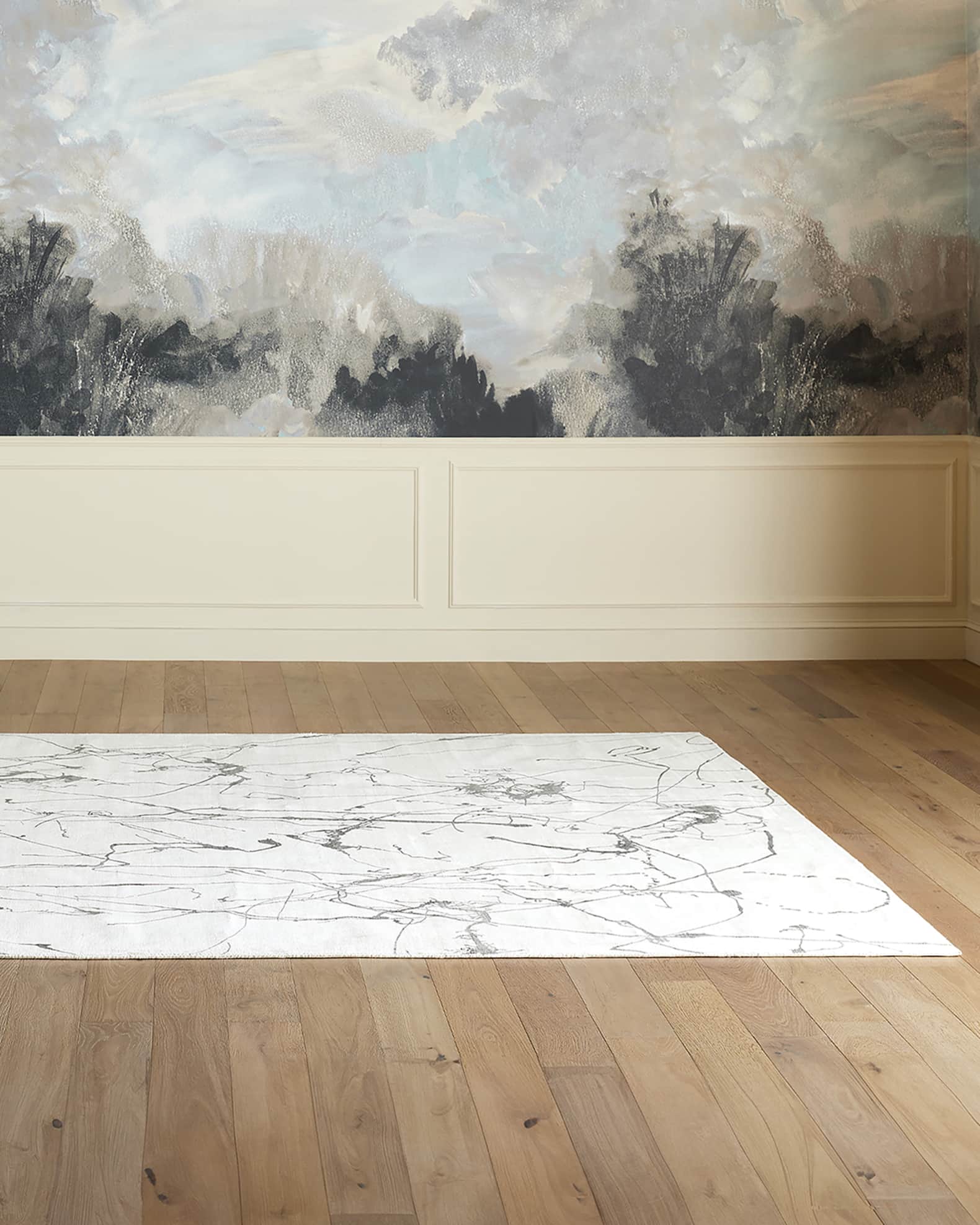 Pure Chaos Hand-Loomed Rug | Neiman Marcus