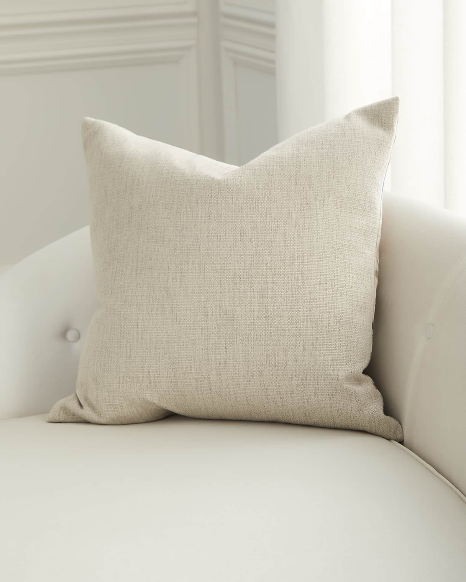 D.V. KAP Home Thriving Decorative Pillow, 24" Square | Neiman Marcus