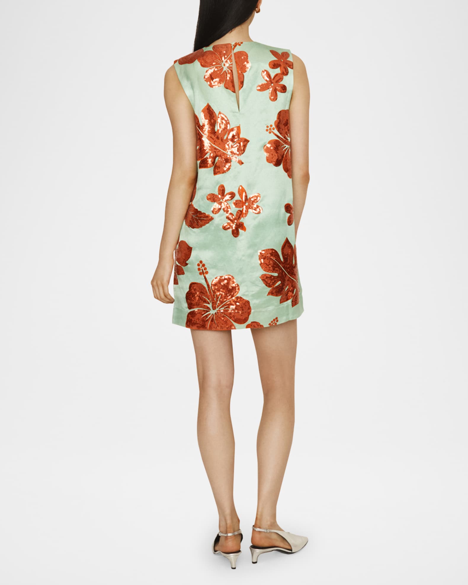 ALEMAIS Sizzle Sequined Mini Dress | Neiman Marcus