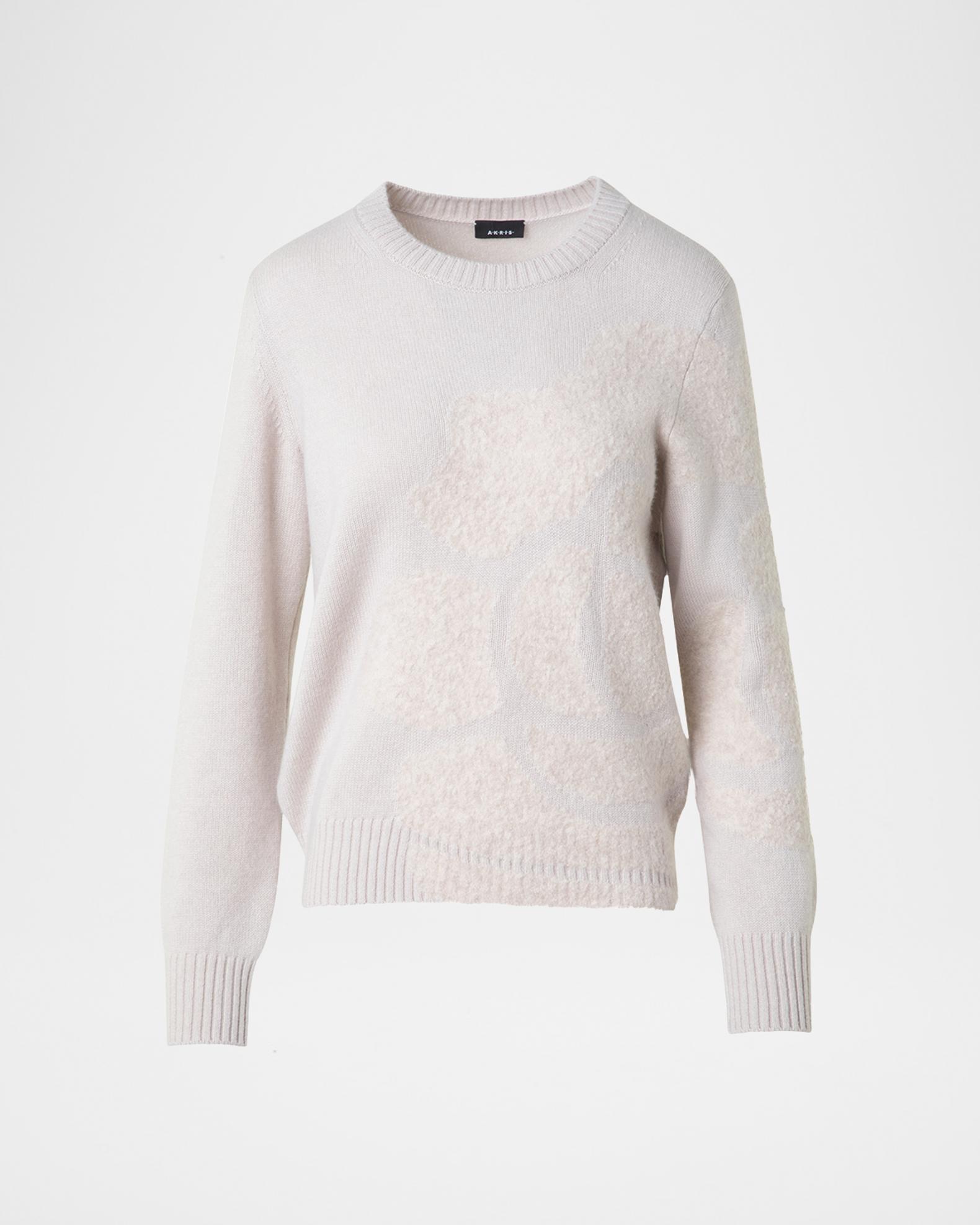 Akris Anemone Boucle Cashmere-Silk Knit Sweater | Neiman Marcus