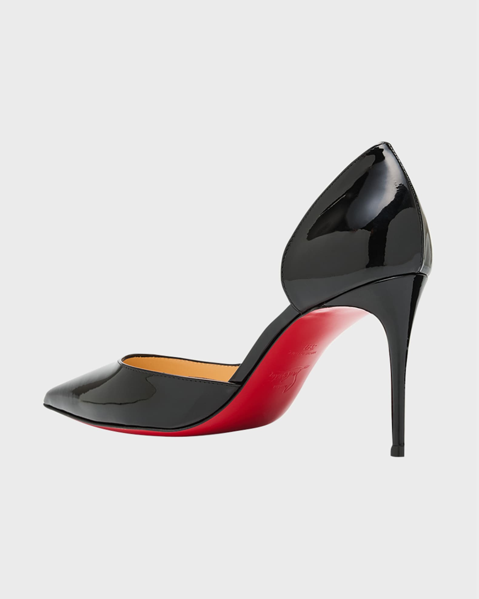Christian Louboutin 85mm Iriza Patent Leather Pumps | Neiman Marcus