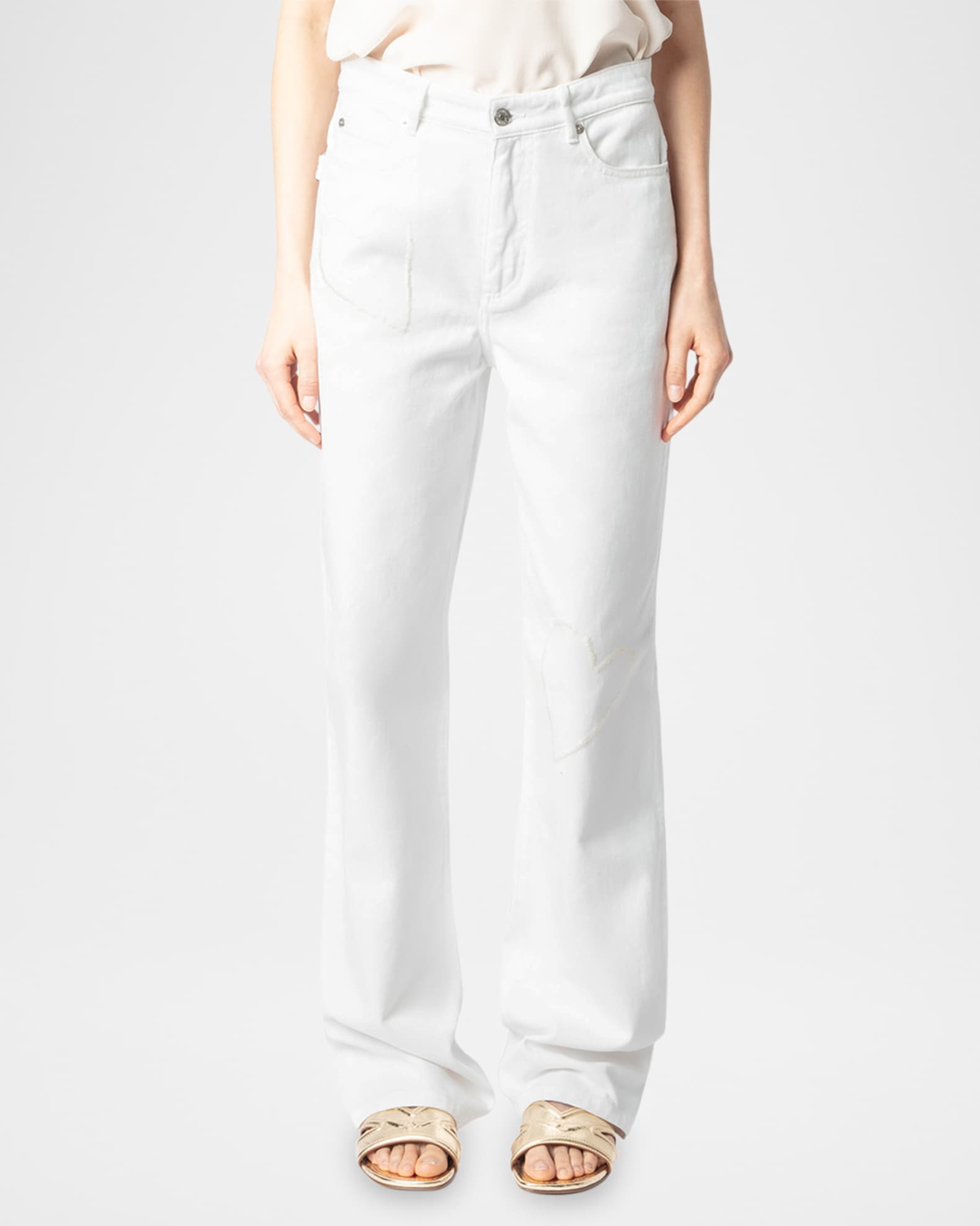 Zadig & Voltaire Elio Straight-Leg Jeans | Neiman Marcus