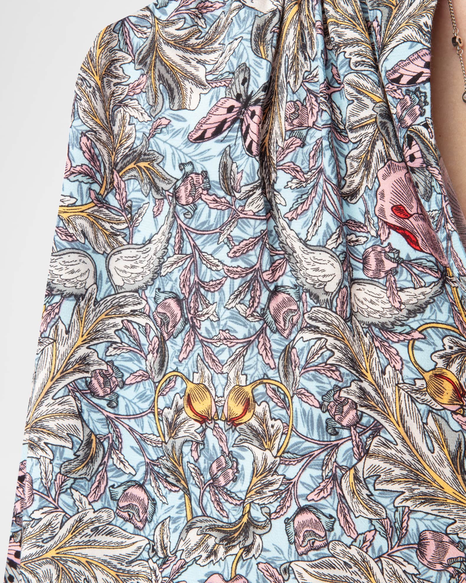 Zadig & Voltaire Tink Soft British Flowers Blouse | Neiman Marcus