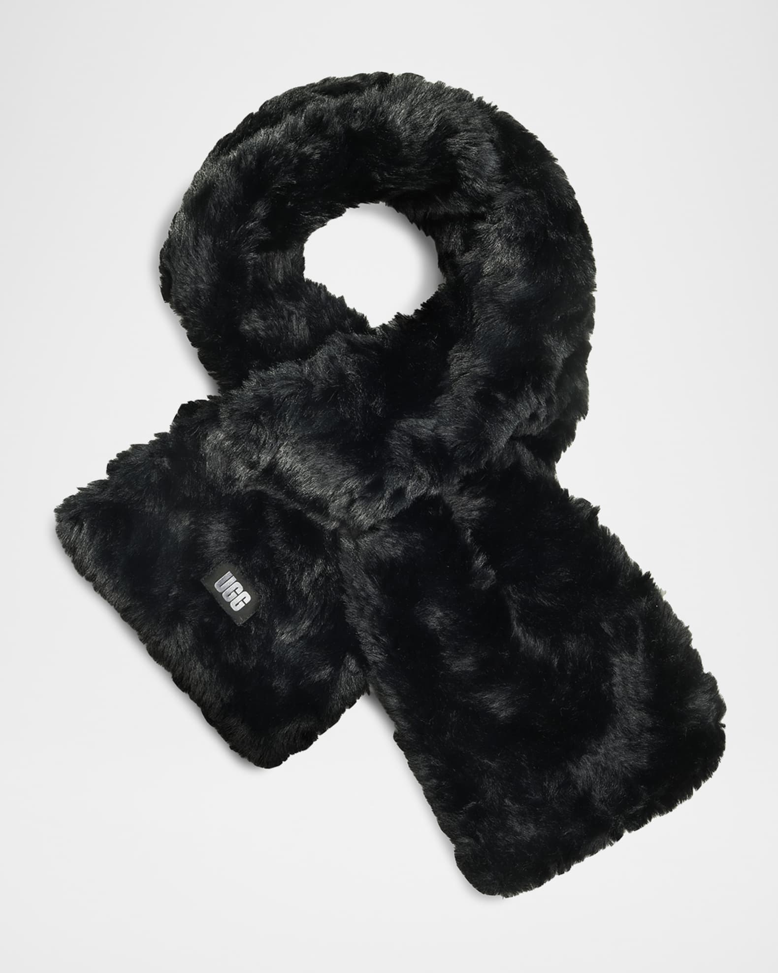 UGG Faux-Fur Pull-Through Scarf | Neiman Marcus