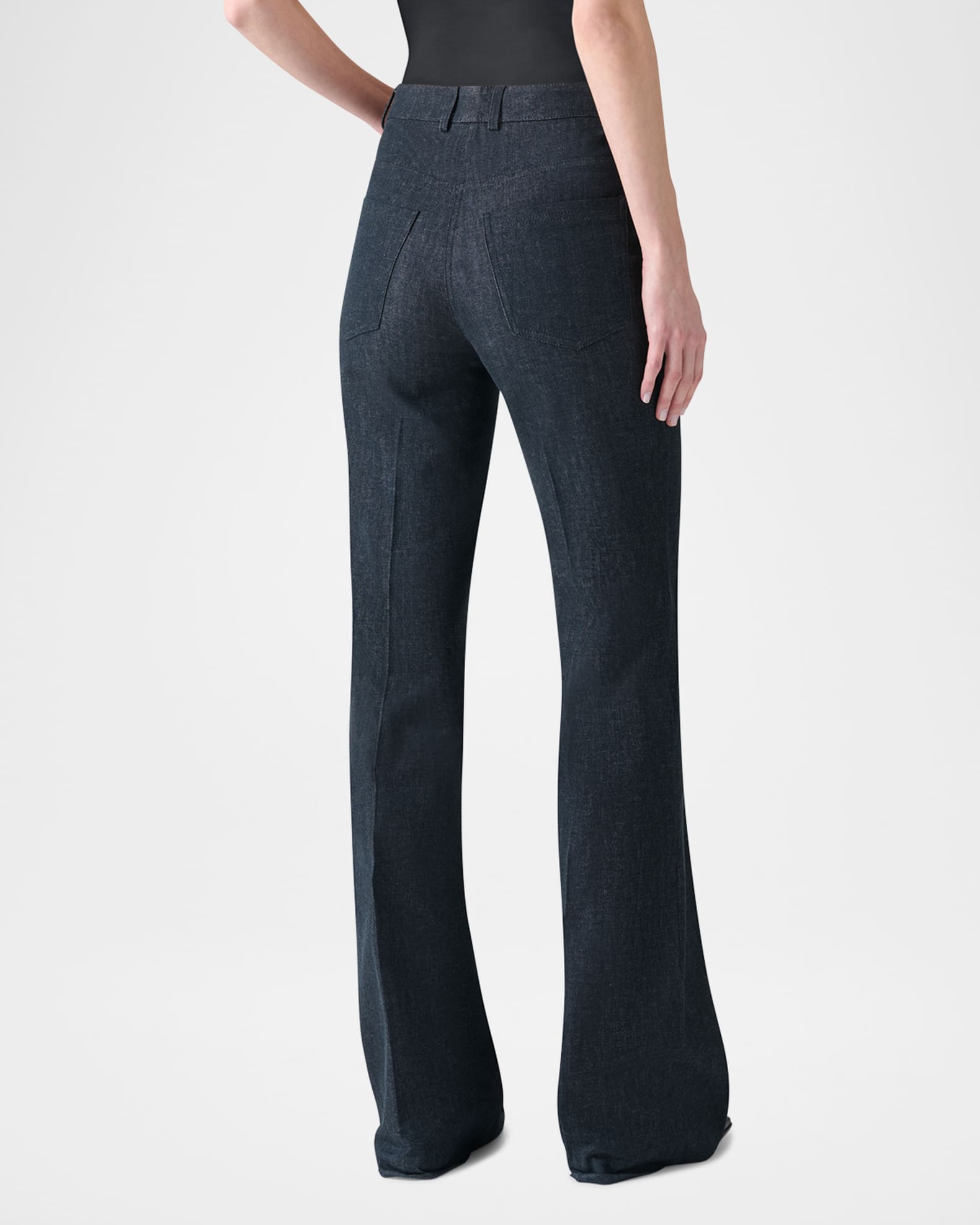Akris Farid Stretch Bootcut Jeans | Neiman Marcus