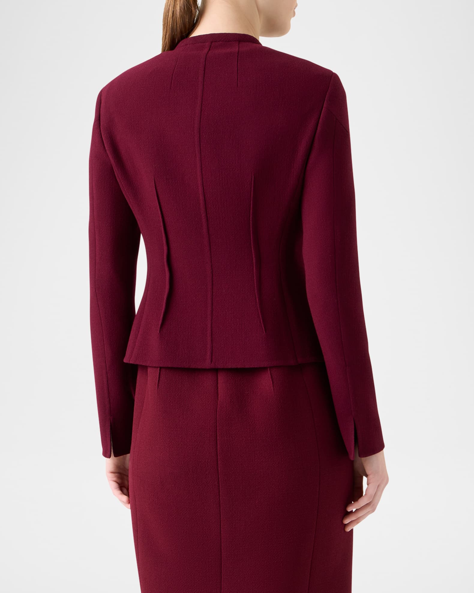 Akris Abadin Wool Jacket | Neiman Marcus