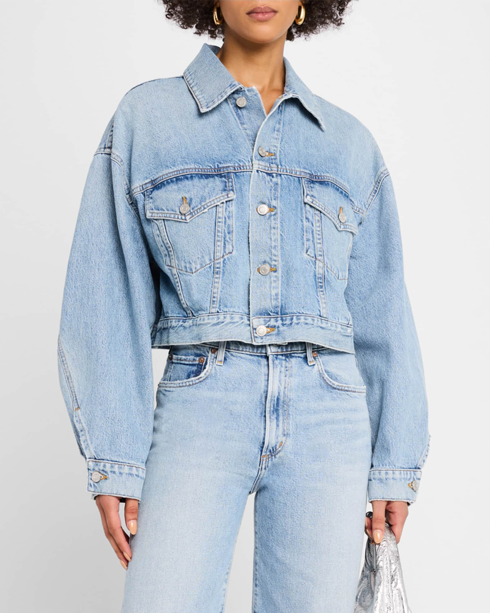 AGOLDE Palmer Denim Jacket | Neiman Marcus