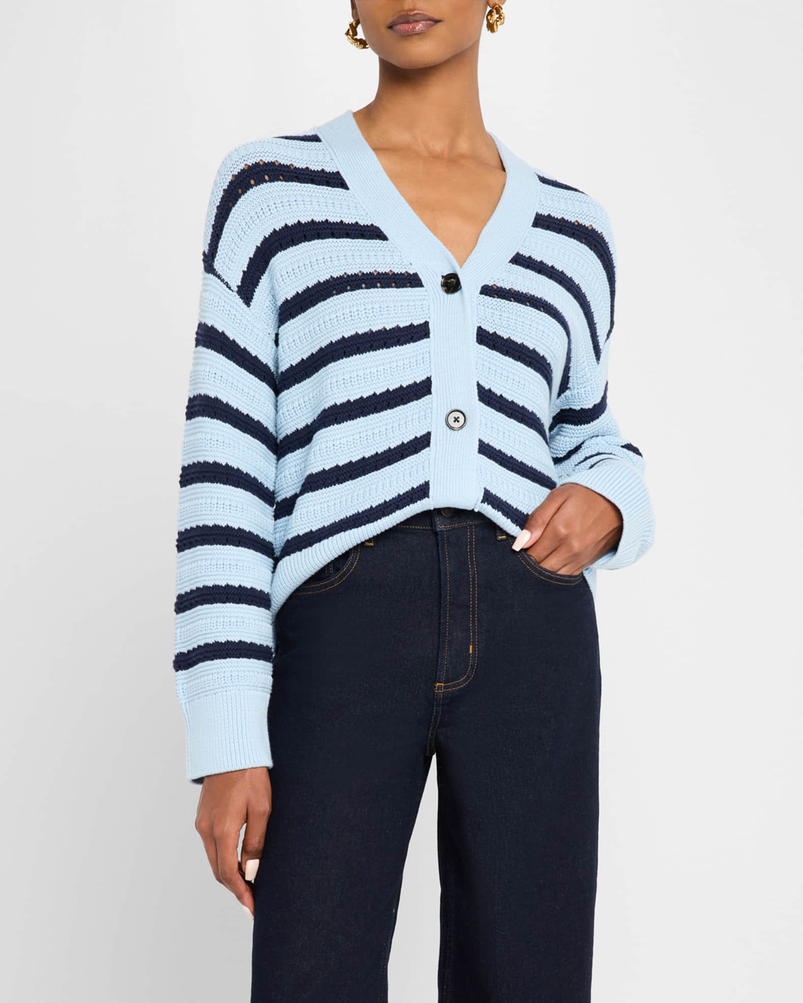 Rails Geneva Striped Cardigan | Neiman Marcus