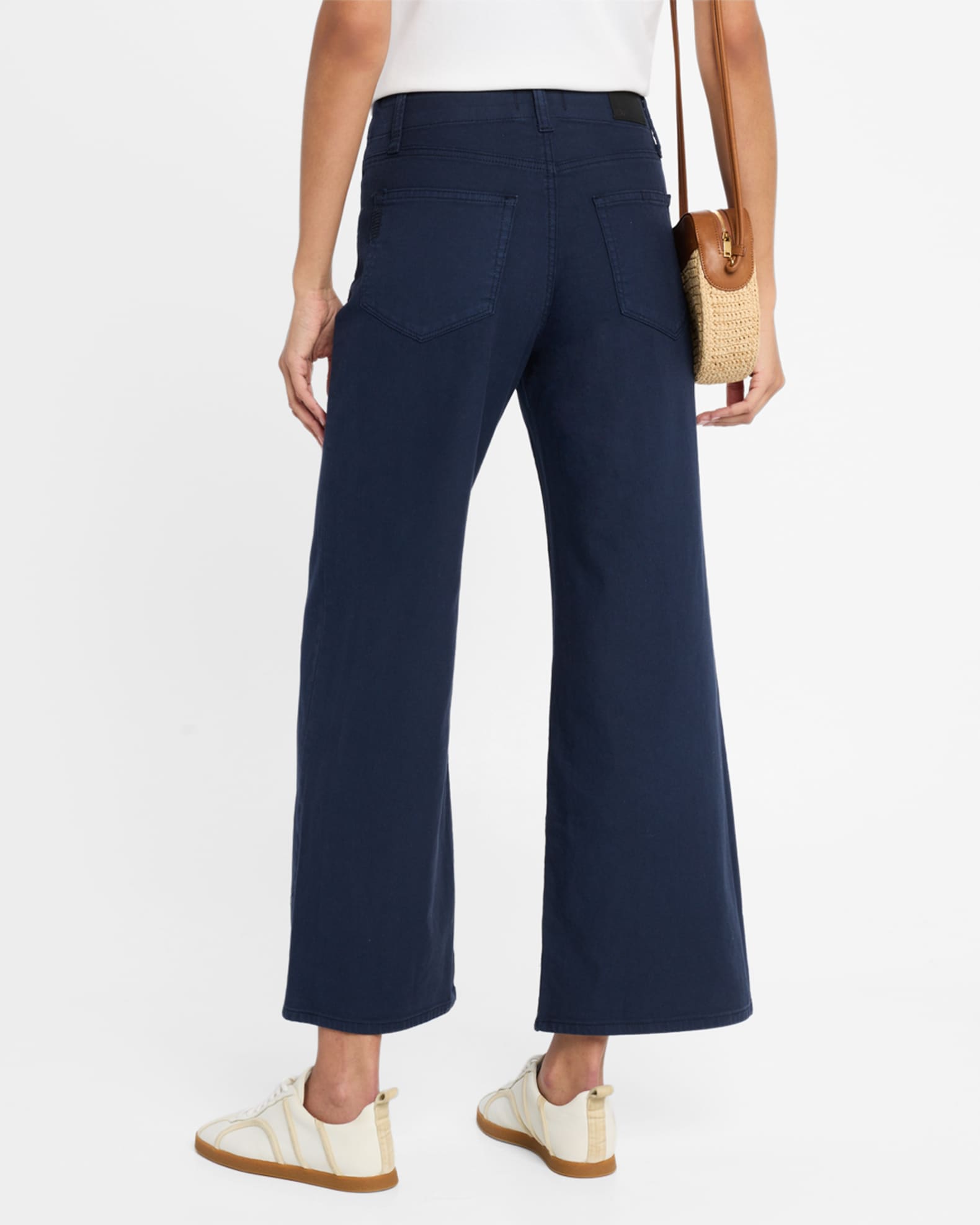 PAIGE Ari Wide-Leg Tie-Waist Utility Pants | Neiman Marcus