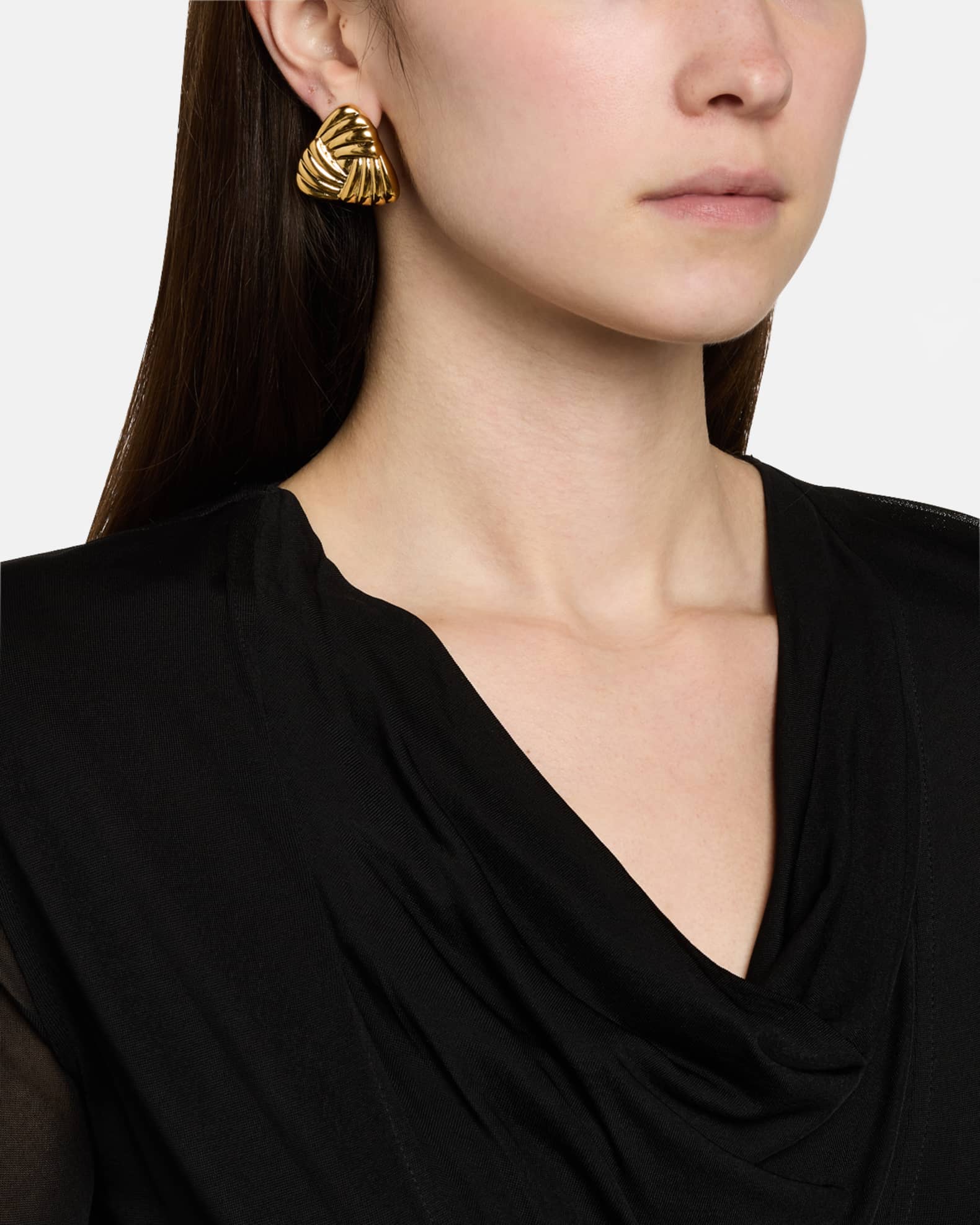 Heaven Mayhem Tri Stud Earrings | Neiman Marcus