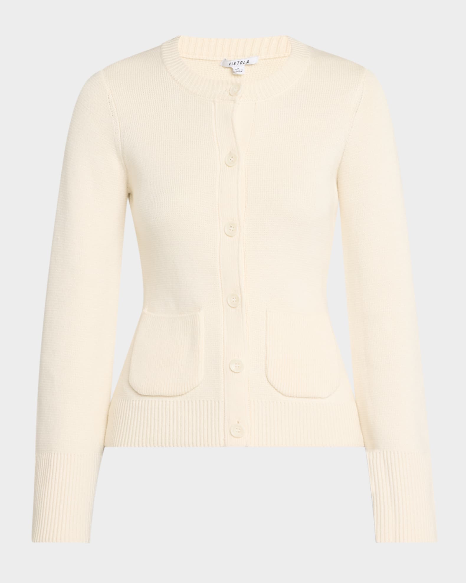 PISTOLA Dani Patch Pocket Cardigan | Neiman Marcus