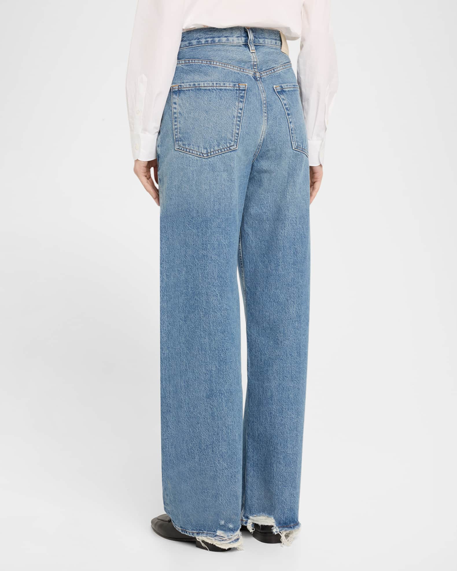 Citizens of Humanity Ayla Baggy Distressed Jeans | Neiman Marcus