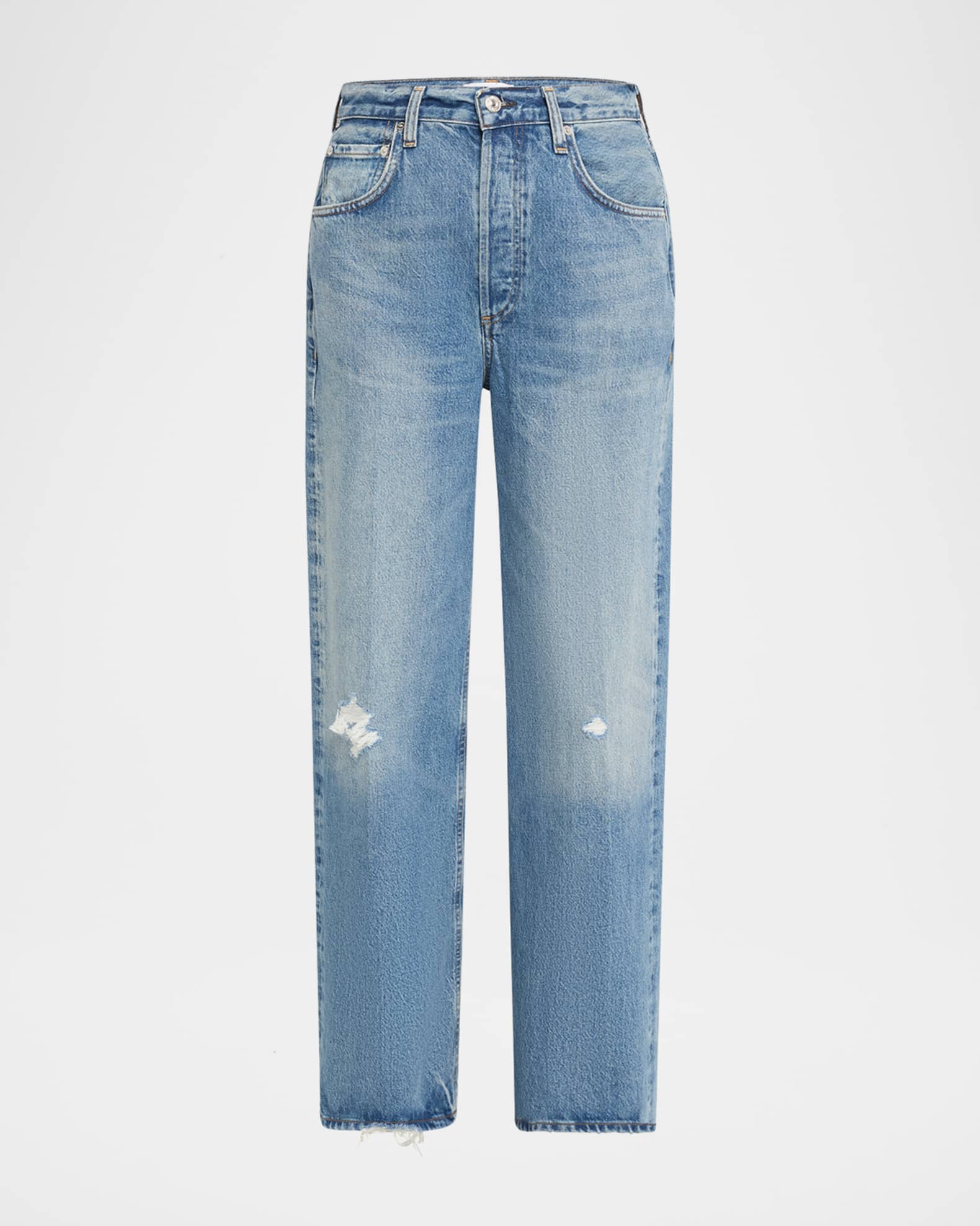 Citizens of Humanity Ayla Baggy Distressed Jeans | Neiman Marcus