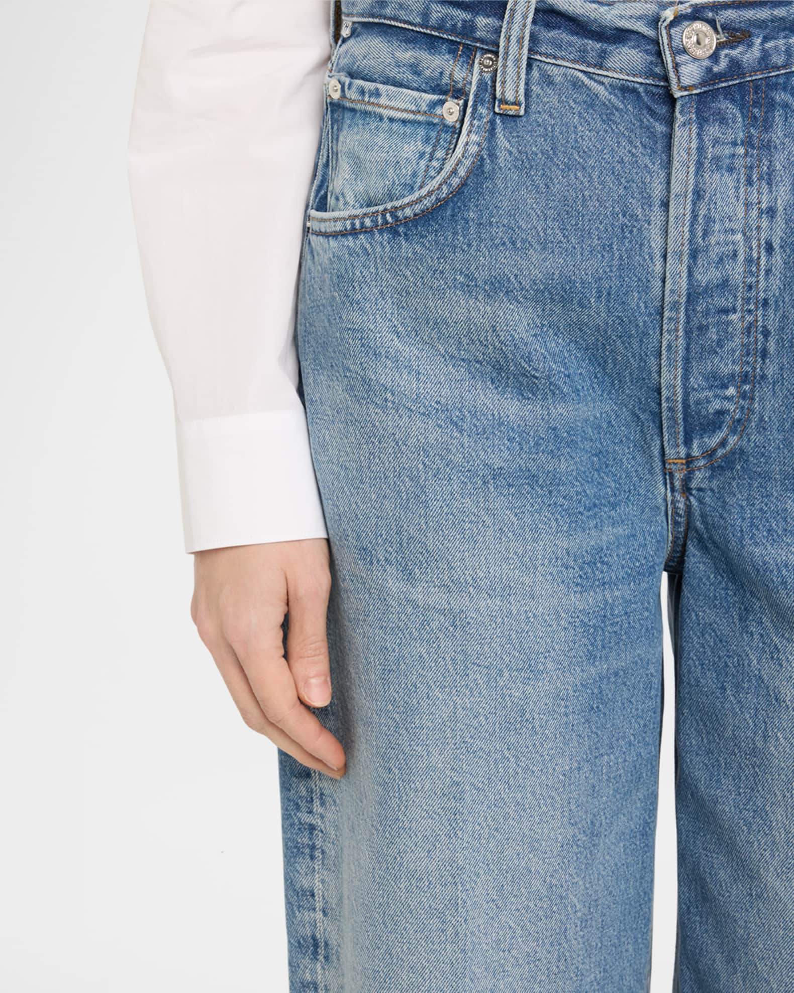 Citizens of Humanity Ayla Baggy Distressed Jeans | Neiman Marcus