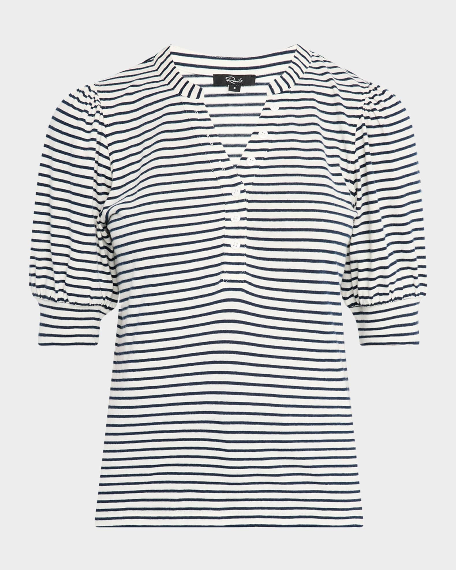 Rails Jewel Striped Top | Neiman Marcus
