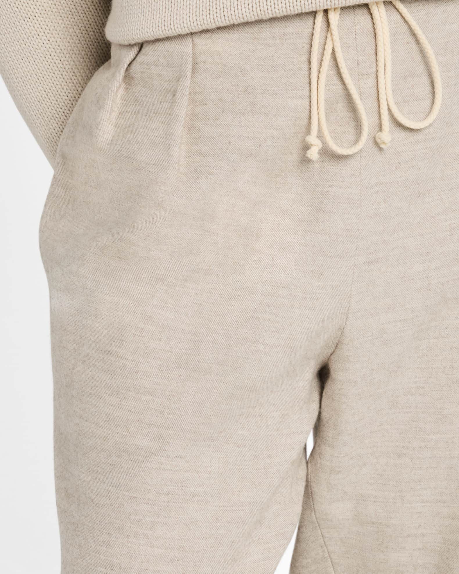 MARIA MCMANUS Cosy Straight-Leg Ankle Drawstring Pants | Neiman Marcus
