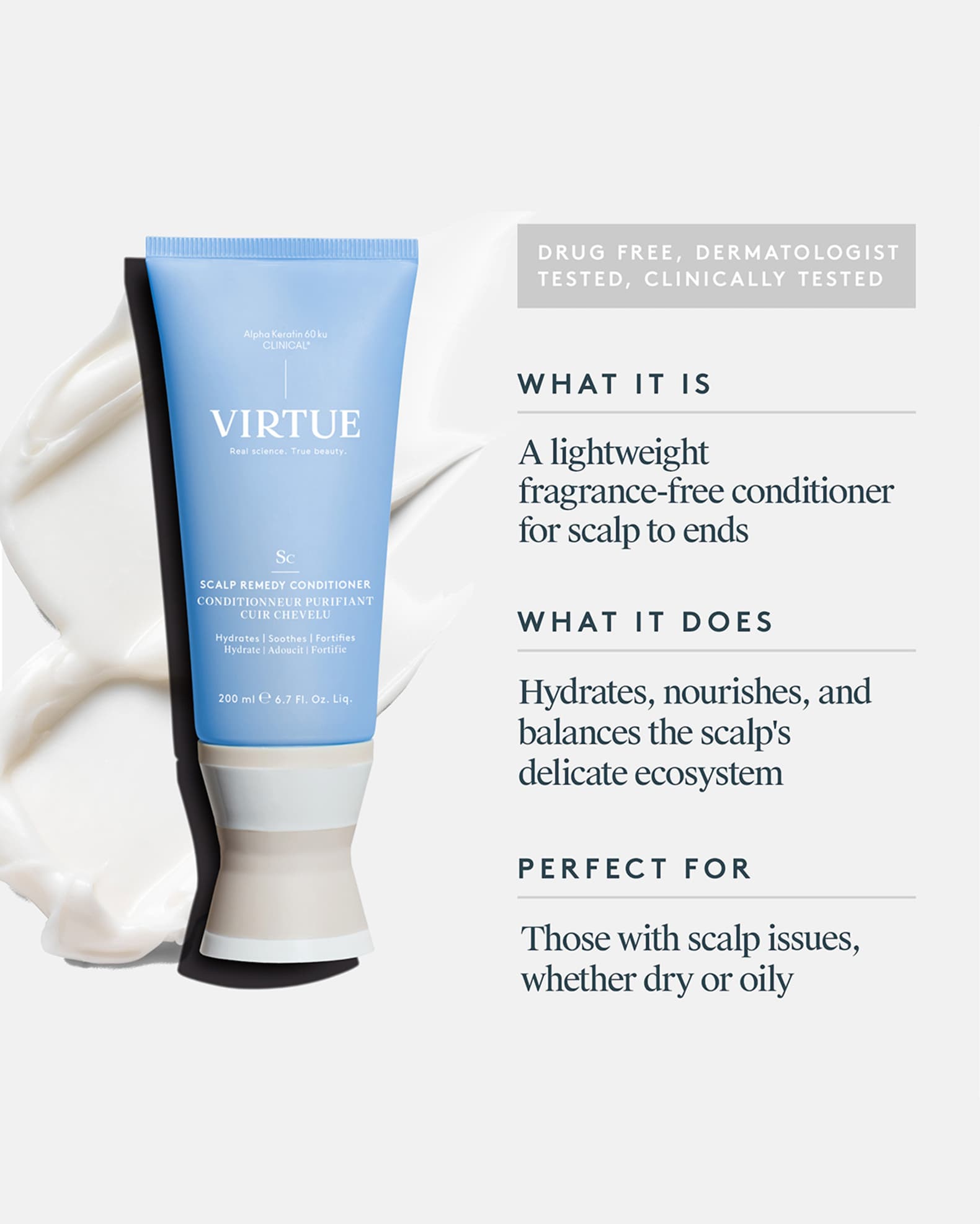 Virtue Scalp Remedy Conditioner, 6.7 oz. | Neiman Marcus