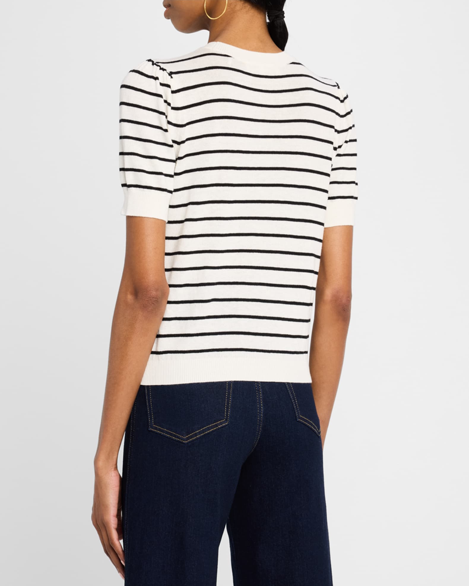 FRAME The Gathered Sweater | Neiman Marcus