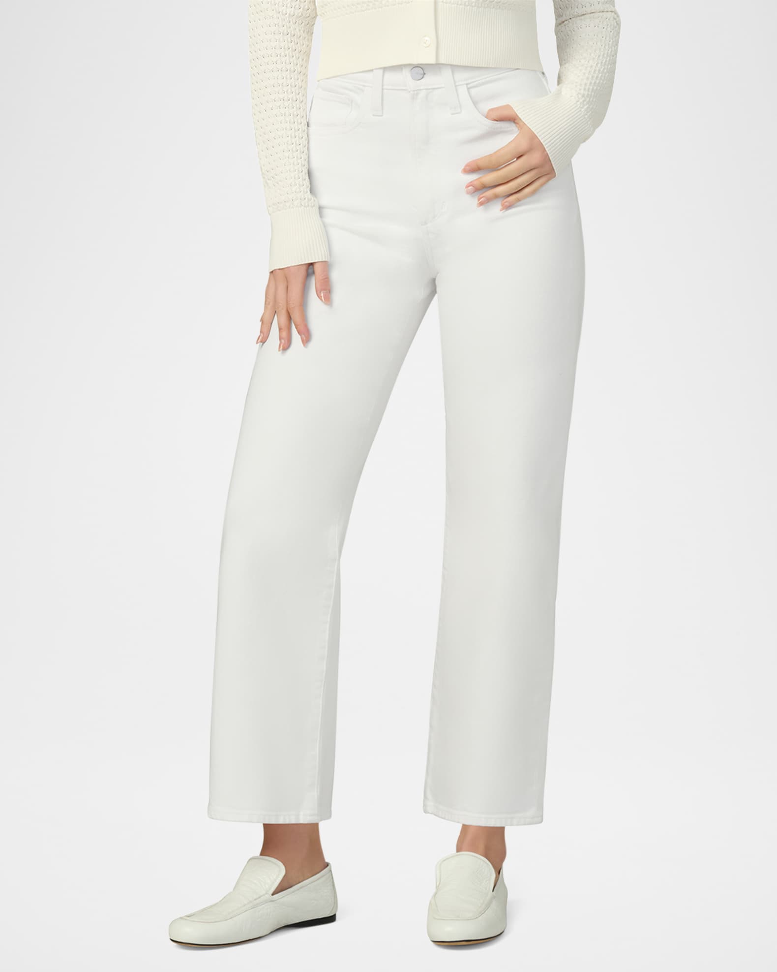 Joe's Jeans The Margot Crop Straight Jeans | Neiman Marcus
