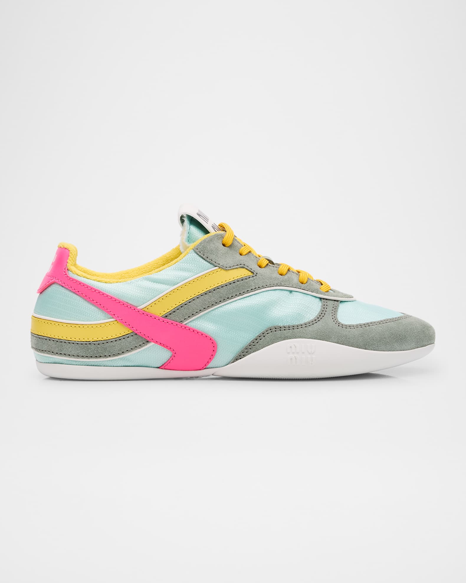 Colorblock Nylon Tech Runner Sneakers | Neiman Marcus
