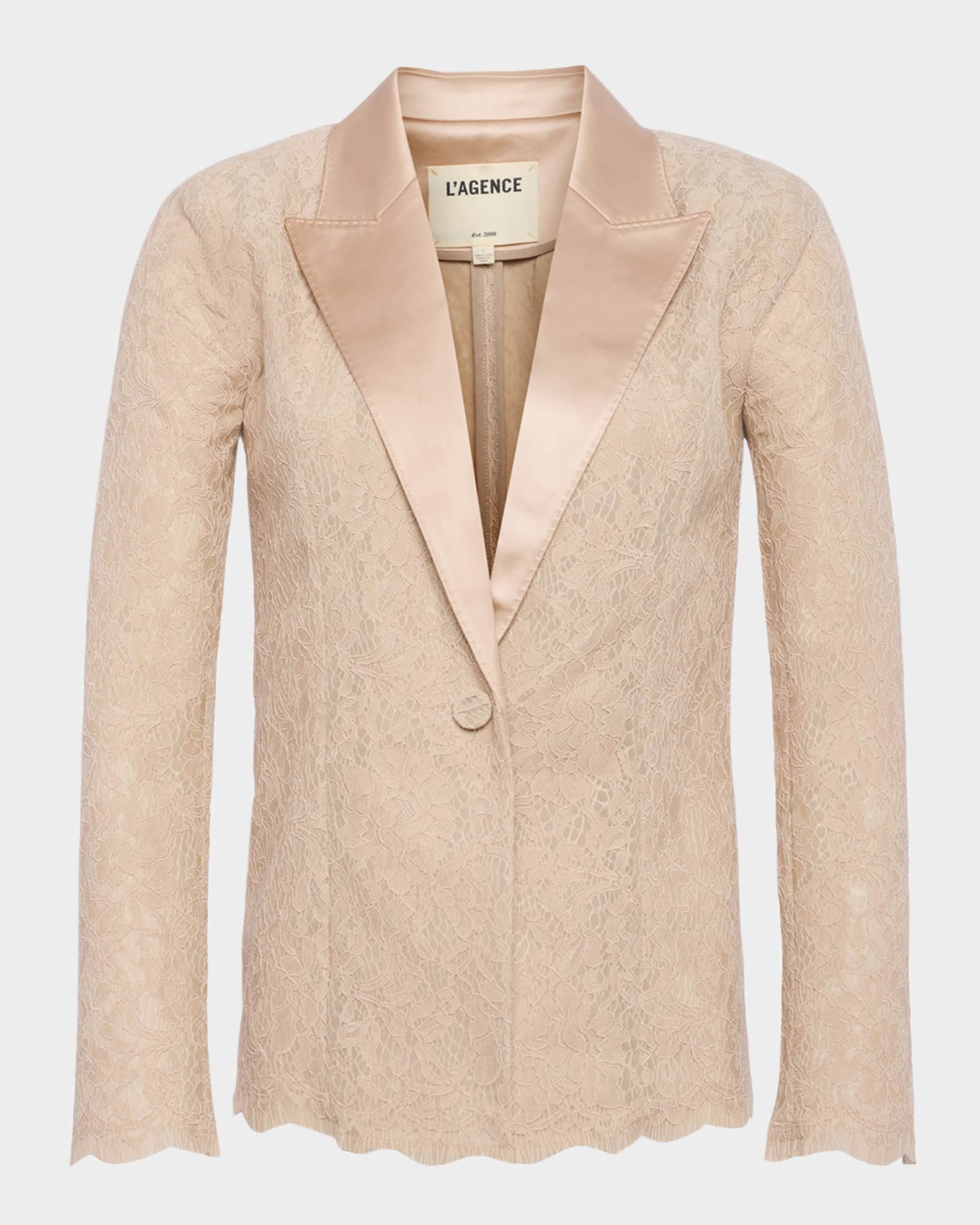 L'Agence Clementine Lace Blazer | Neiman Marcus