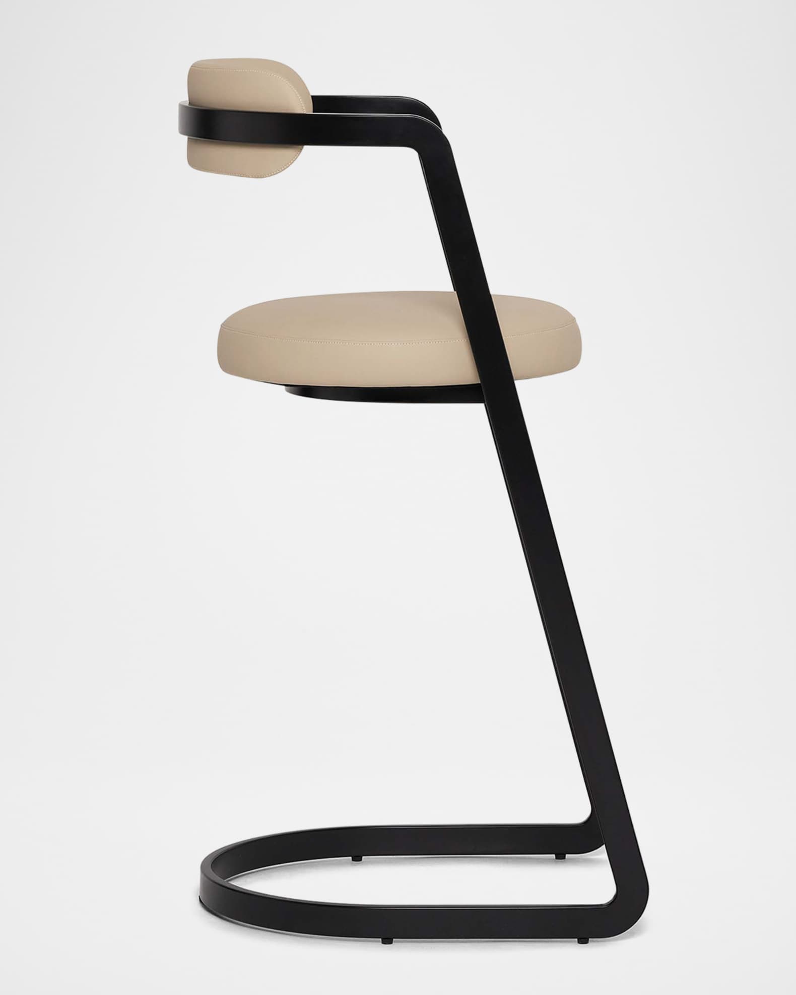 Interlude Home Baldwin Vegan Leather 30" Bar Stool | Neiman Marcus