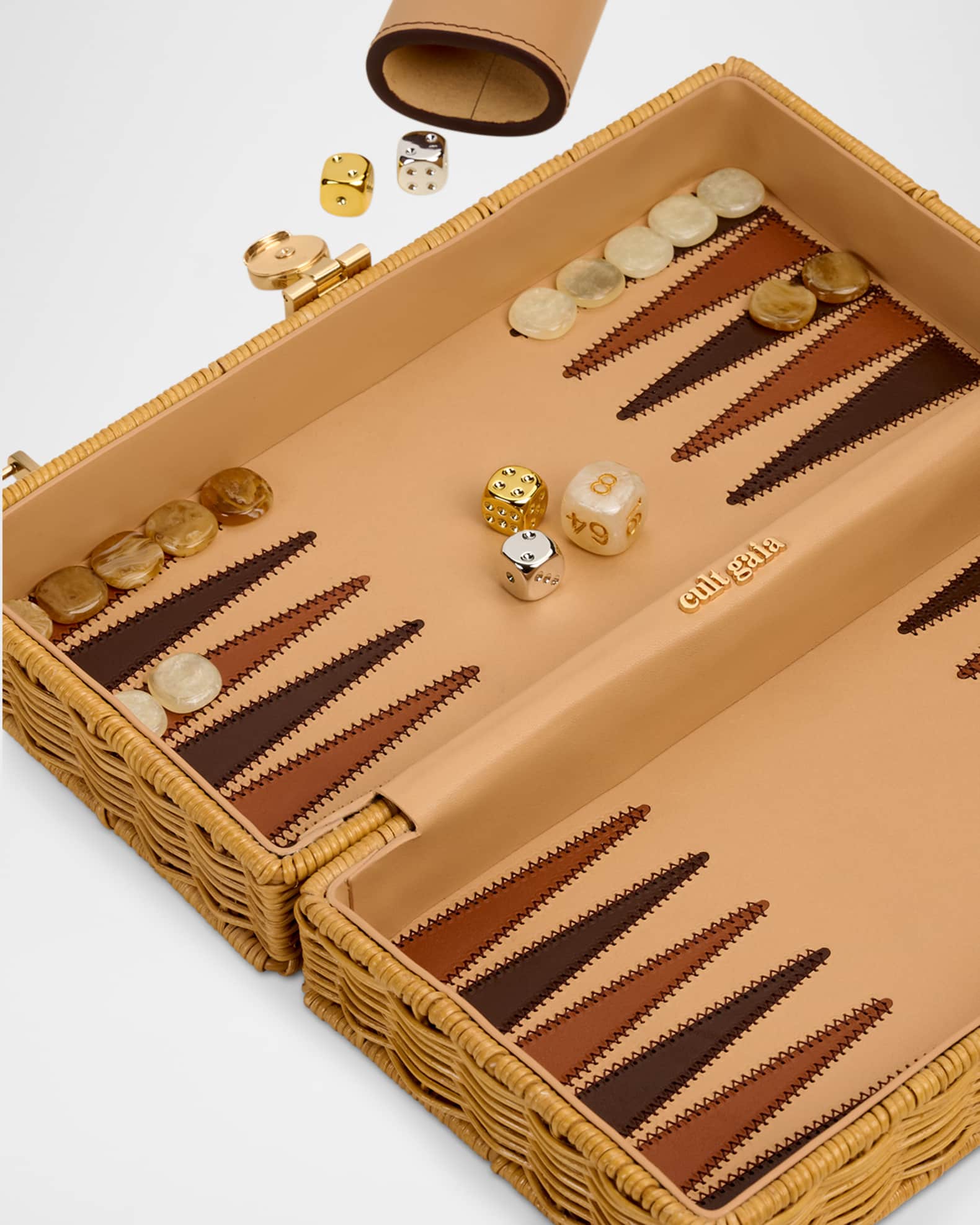 Cult Gaia The Backgammon Clutch Bag | Neiman Marcus
