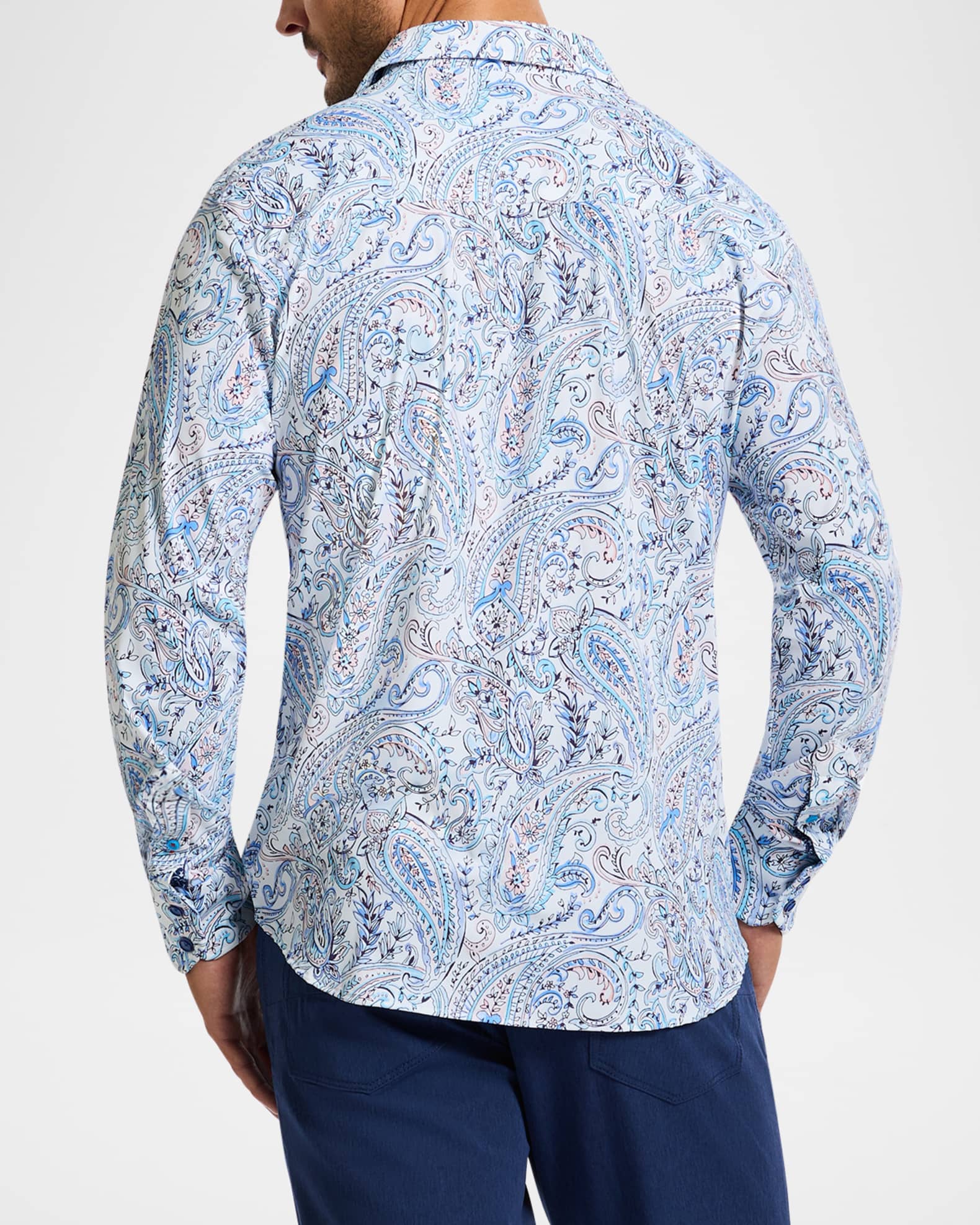 Robert Graham Men's Muir Paisley Sport Shirt | Neiman Marcus