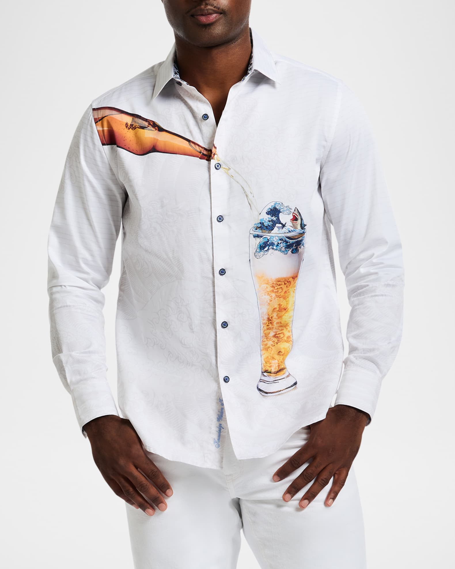 Robert Graham Men's Shark Brew Sport Shirt | Neiman Marcus